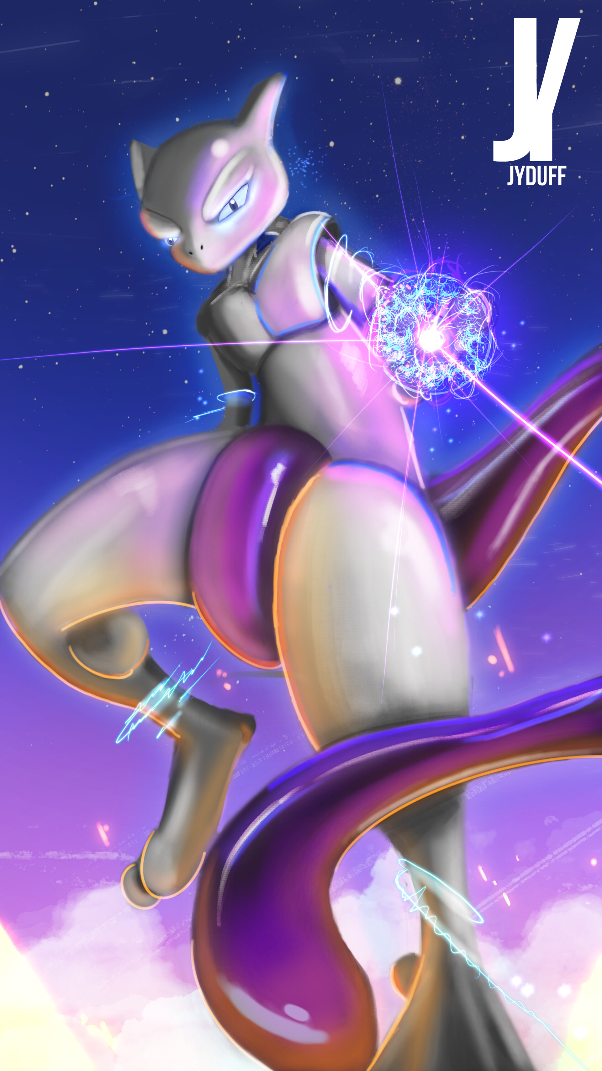 ArtStation - Mewtwo