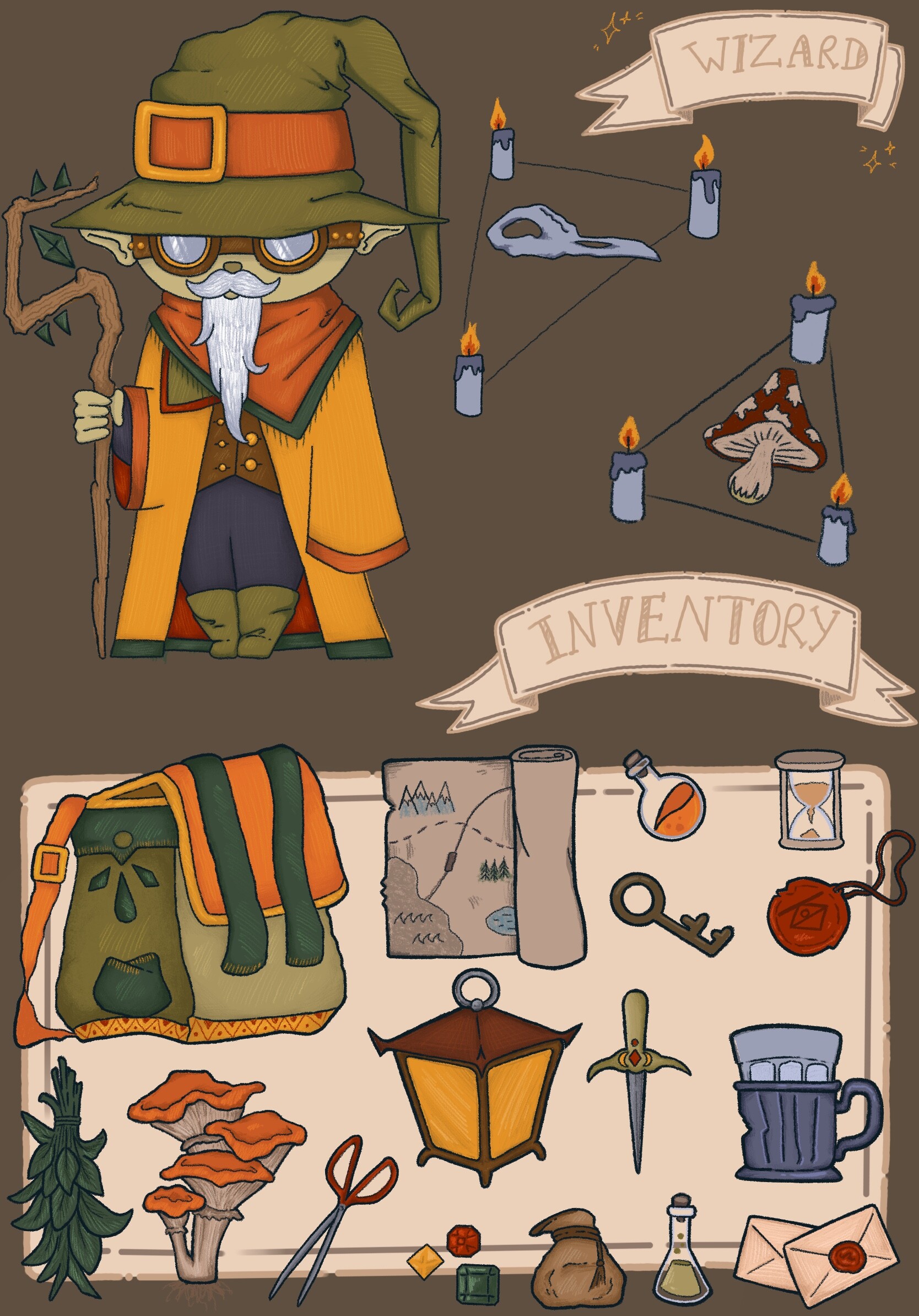 ArtStation - Wizard character