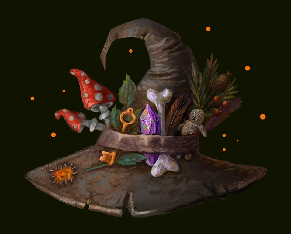 Stéphanie Chaput - Warlock Hat Props