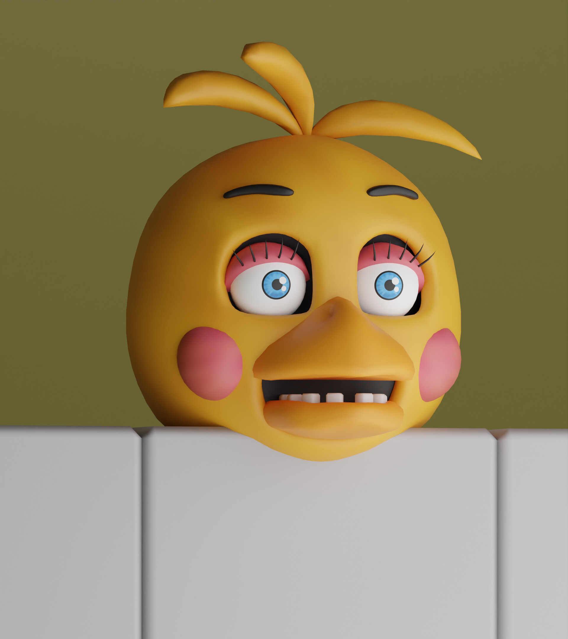 ArtStation - Toy Chica - Roblox Model UGC