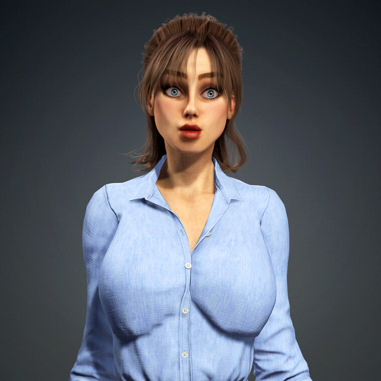 ArtStation - 3D Girl :)