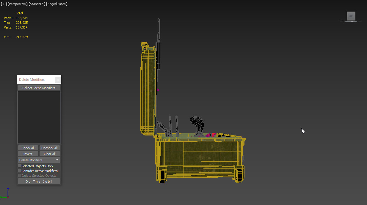 3dxin Studio - UAV Ground Control Station DESERT ROTOR 3D Model