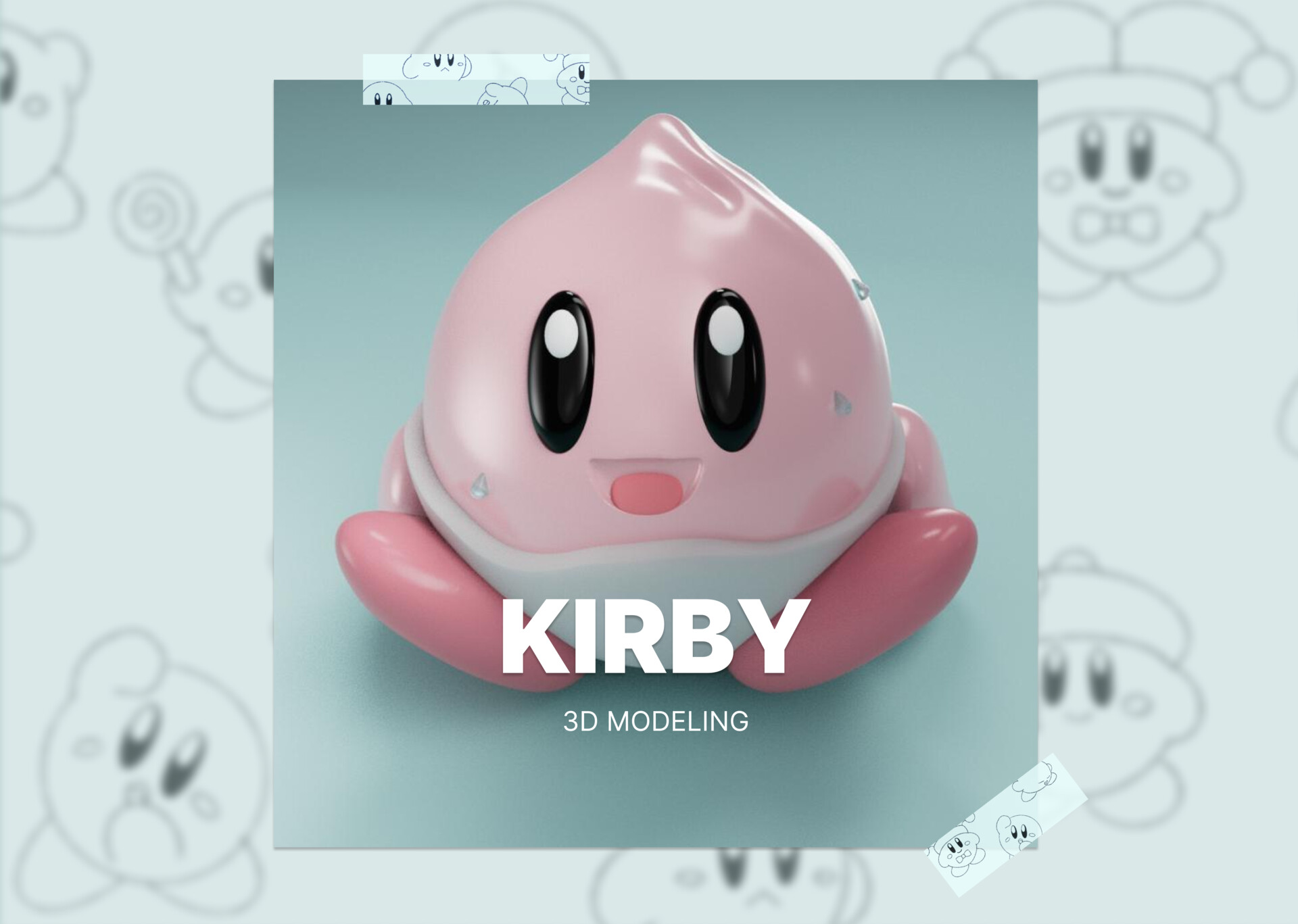 ArtStation - Kirby | 3D Modeling
