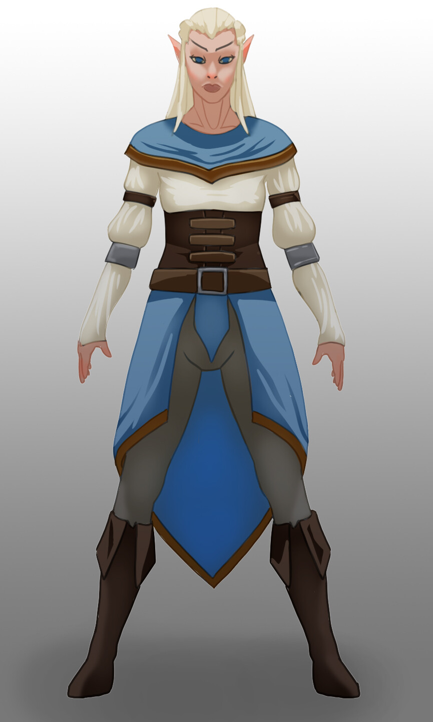 Jacob Lawrence - Elf character project