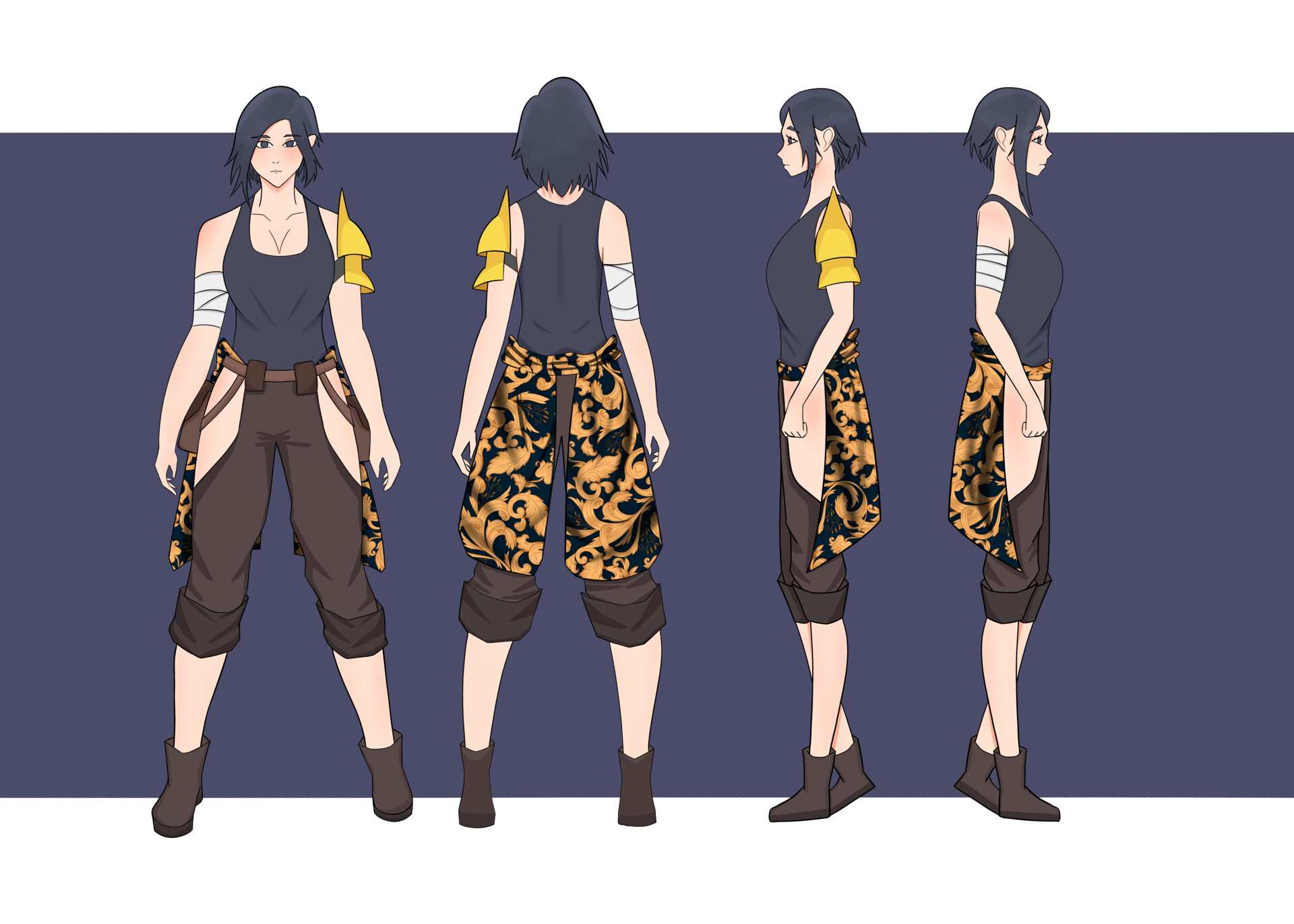 ArtStation - Character Sheet