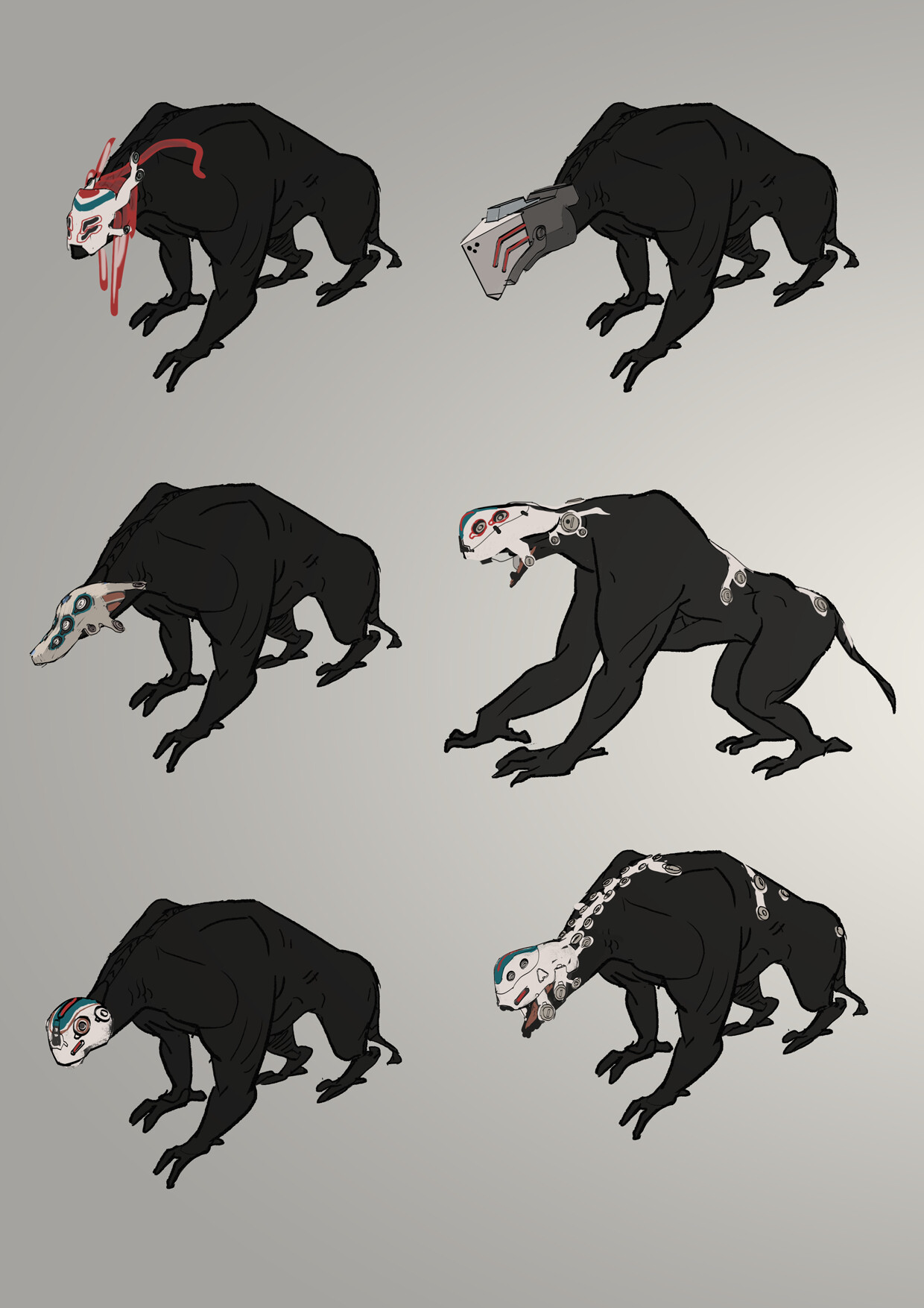 ArtStation - Kavo Spirit Character Design