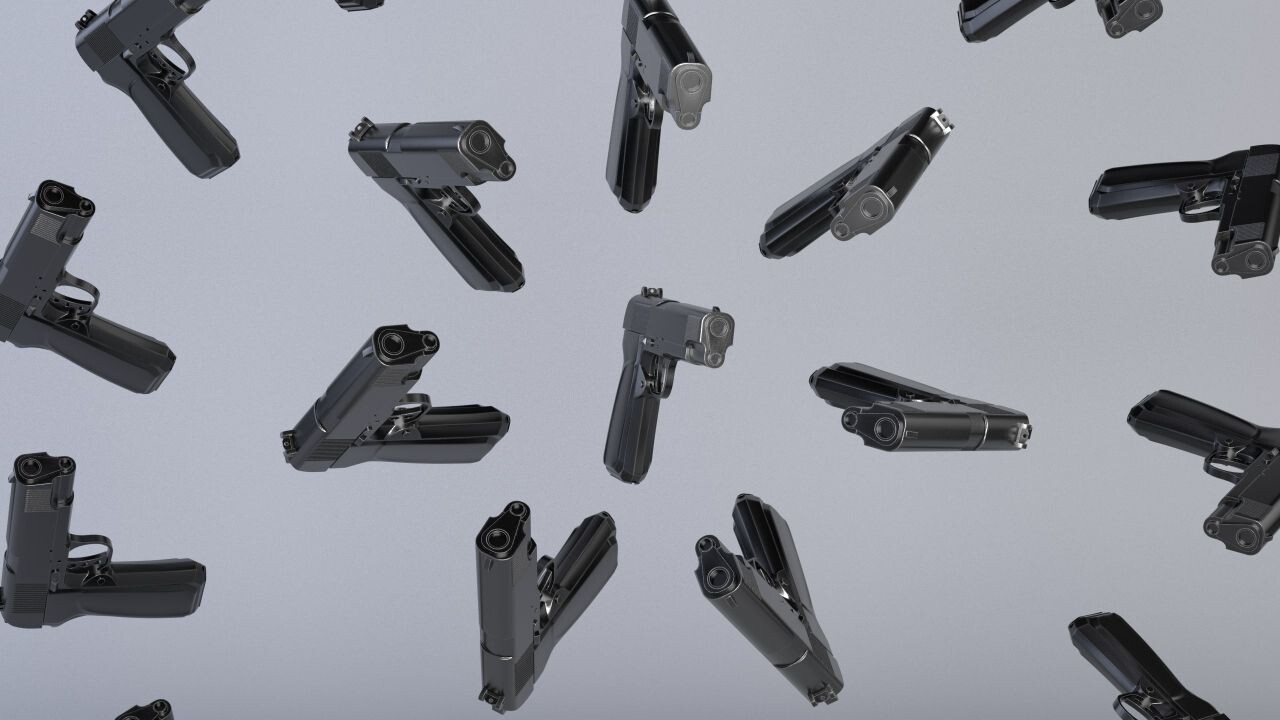 ArtStation - hand gun