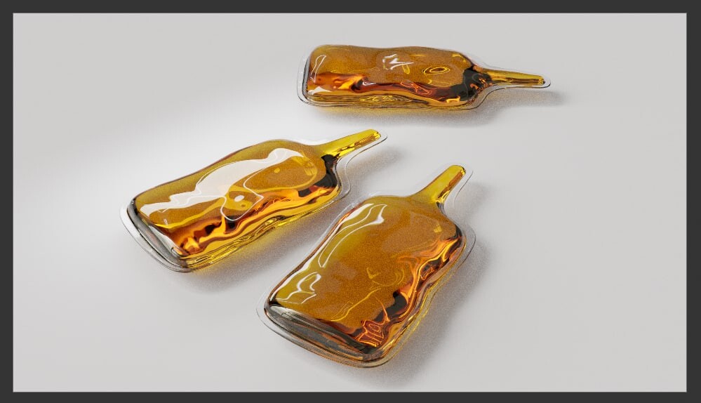 ArtStation - oil bottle made for client