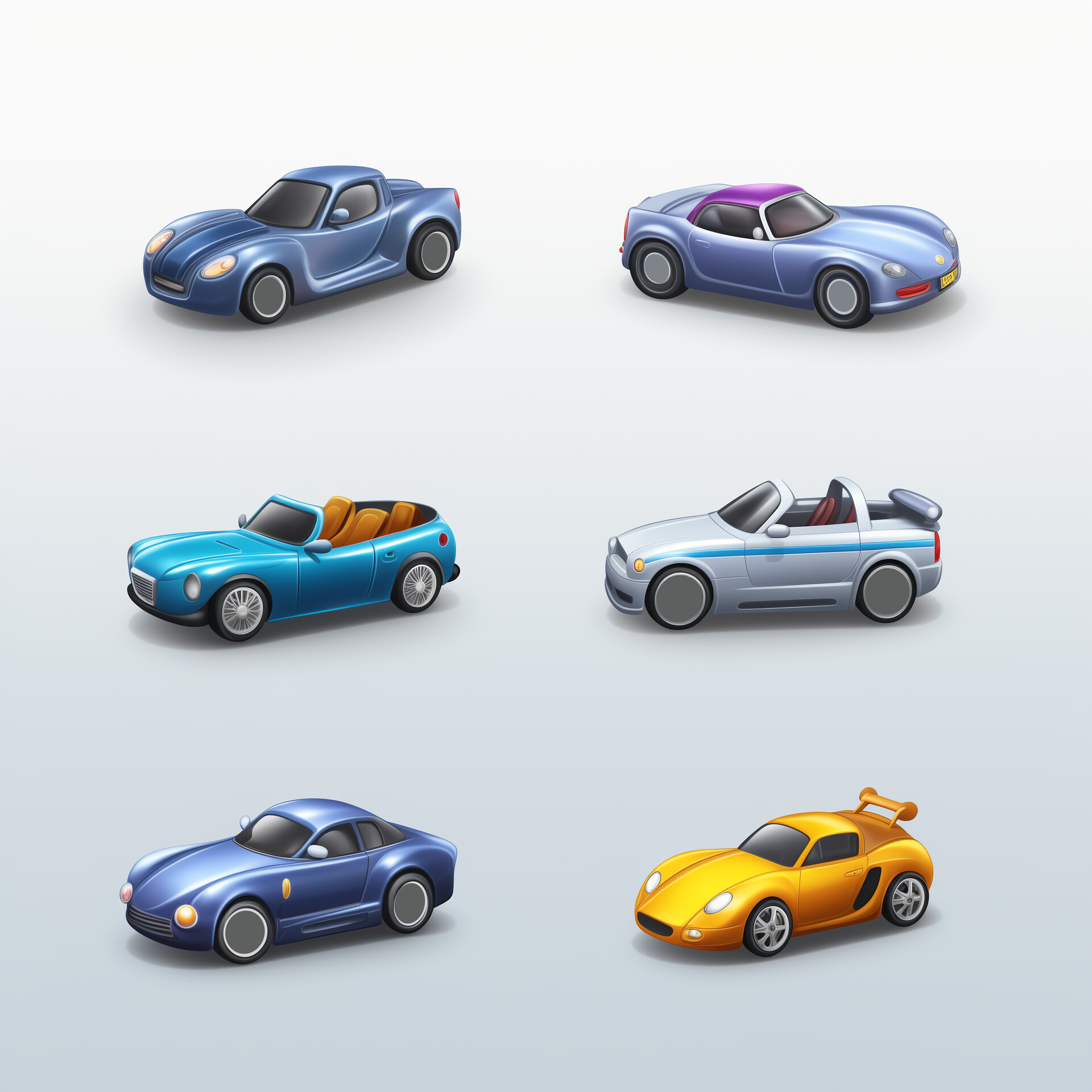 ArtStation - Car Game Icons