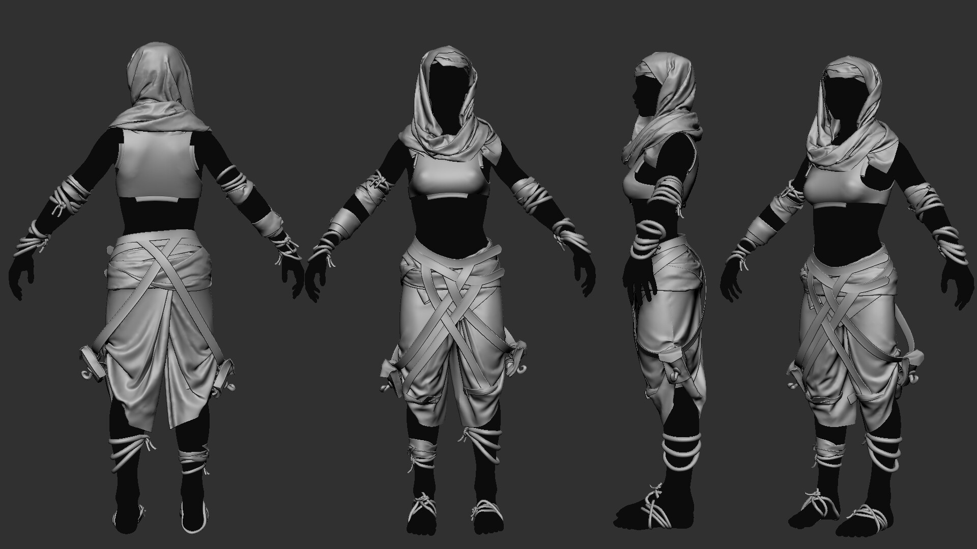 ArtStation - Marvelous cloth practice