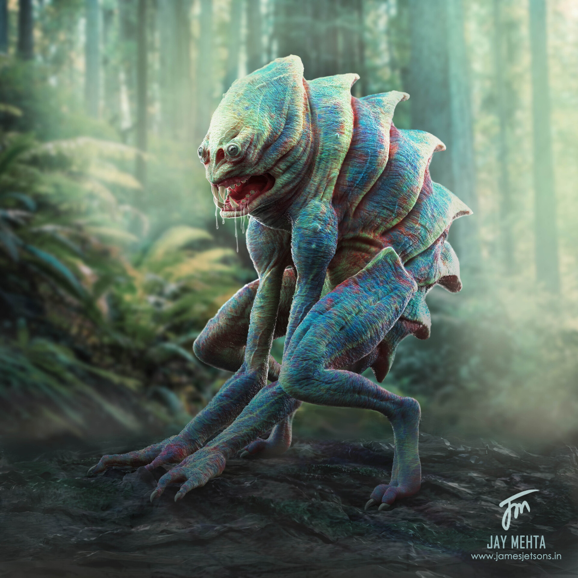 ArtStation - Forest creature