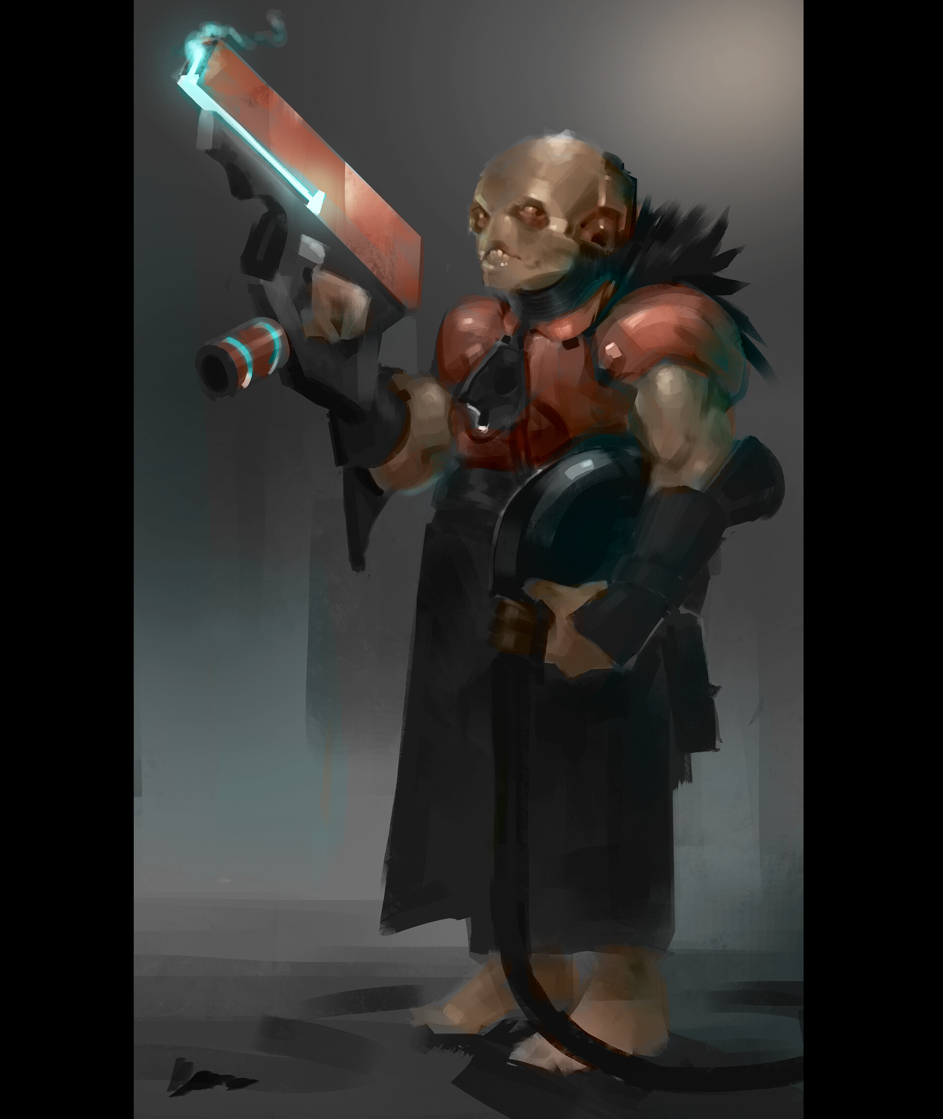 ArtStation - Alien pilot concept