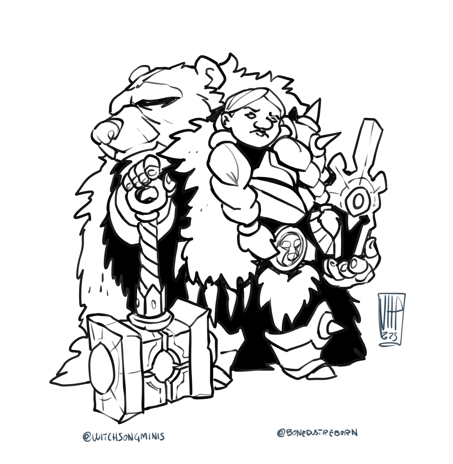 Bone Dust - Queen of Frosthold