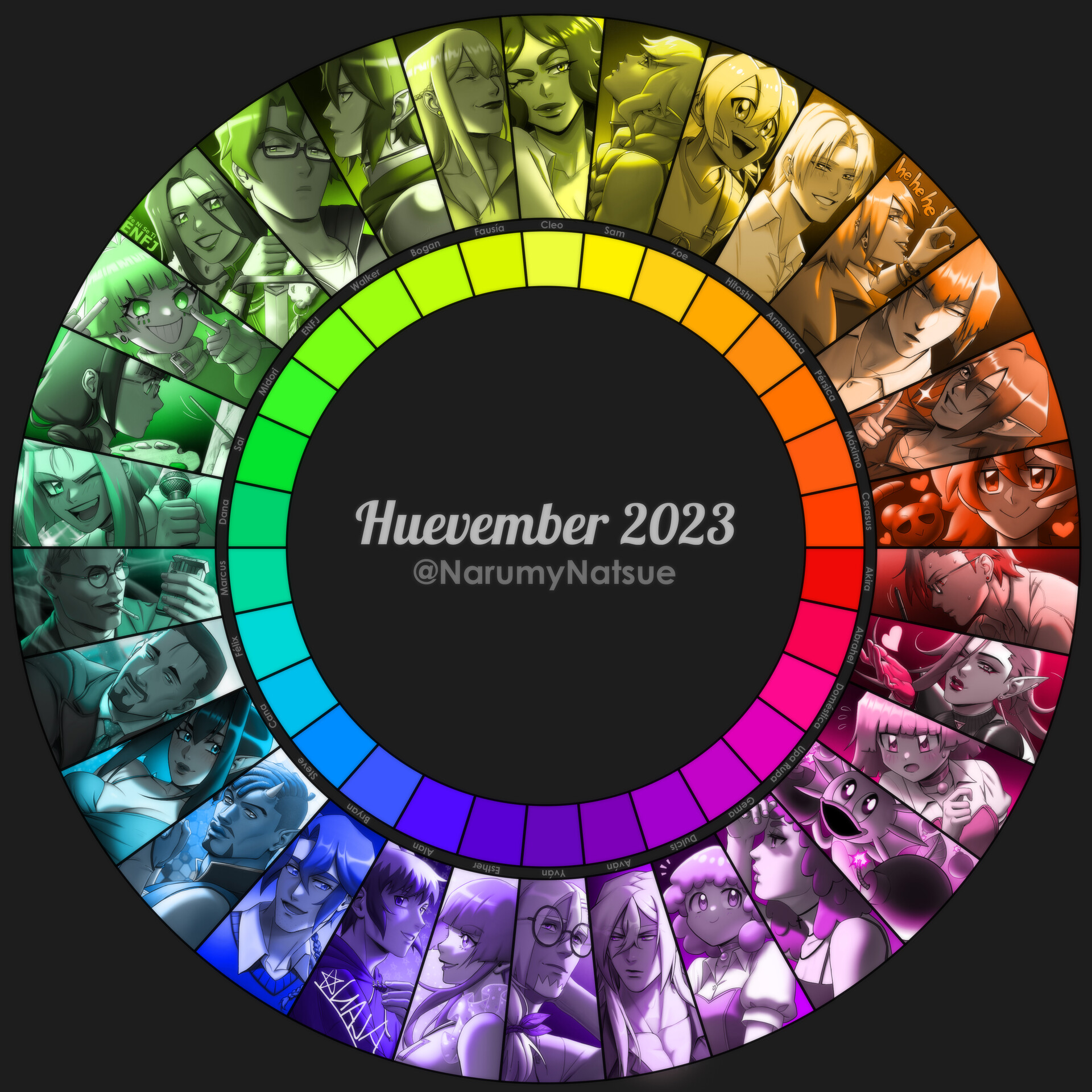 ArtStation - Huevember 2023