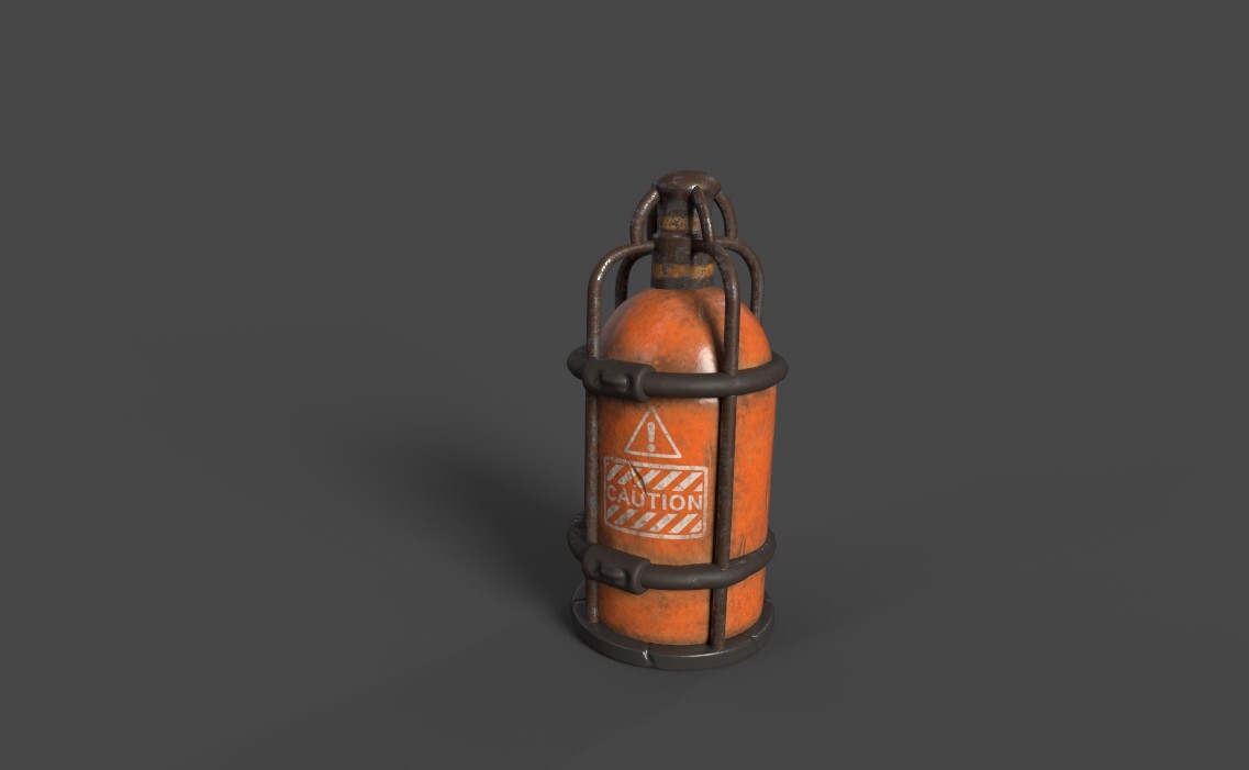 Qhamar Chotu - Stylized Gas-cylinder