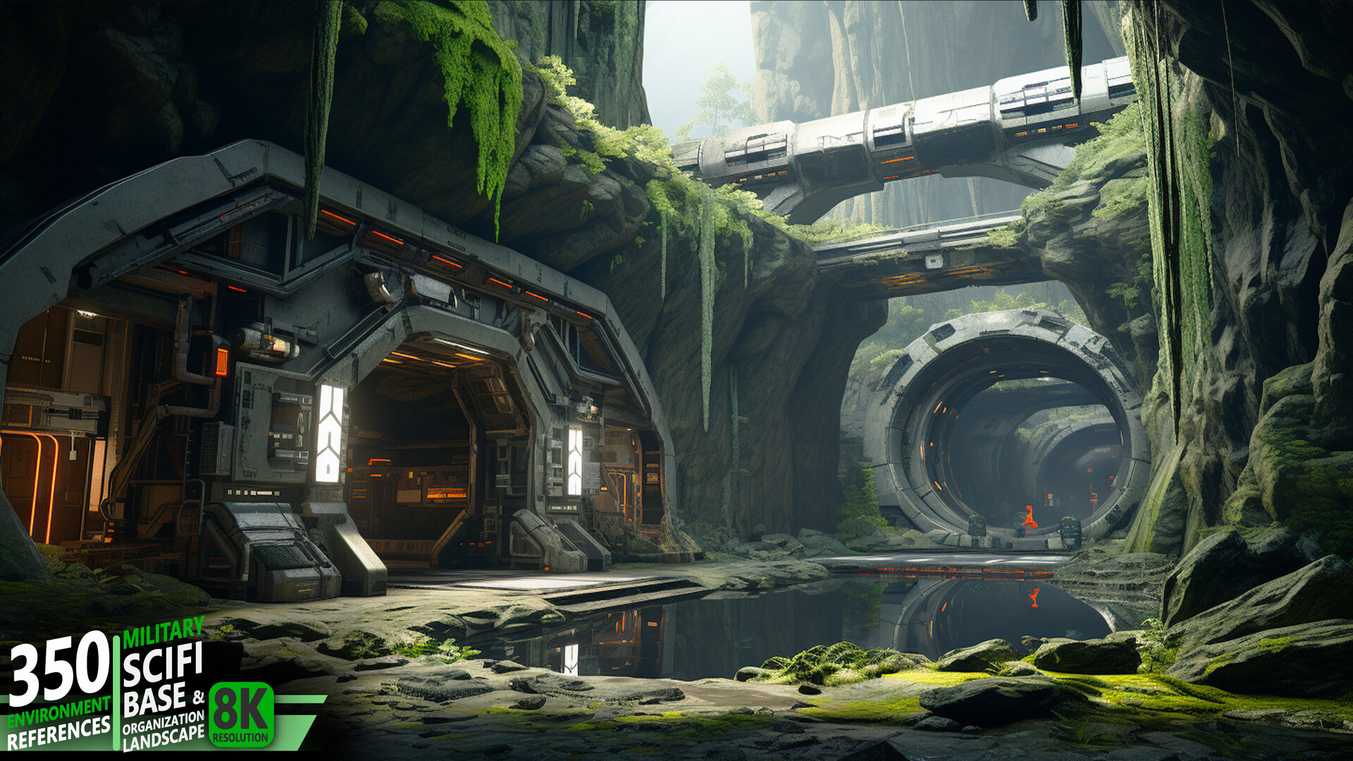 ArtStation - 320 Scifi Gate & Portal Landscape - Environment References | 8K Res