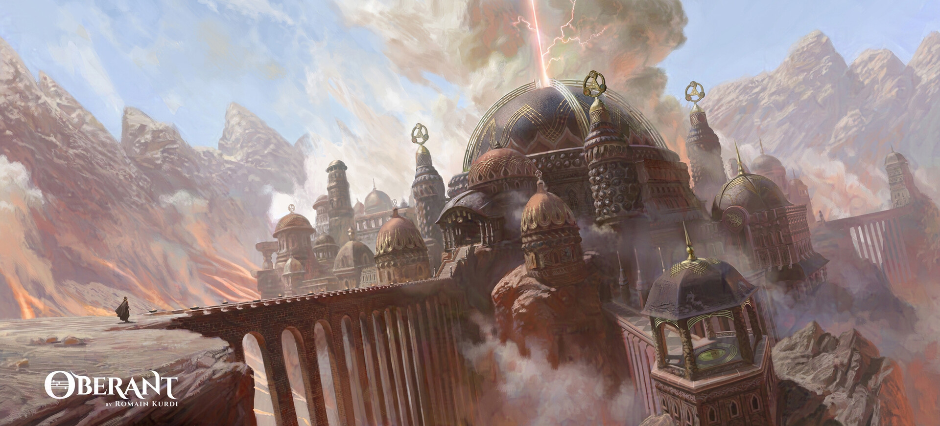 ArtStation - Monastery of Beruyhl, the Song-String of Fire