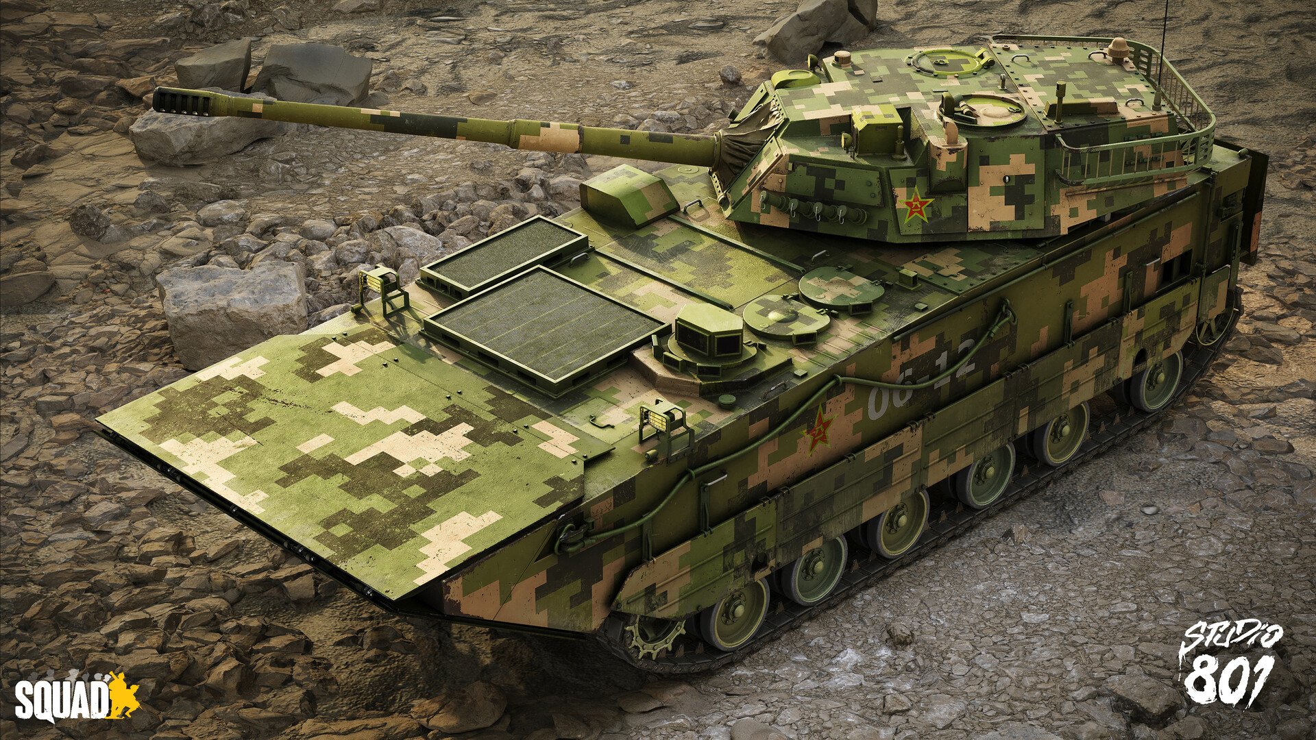 Game Development - Tank ZBD_2000 | SQUAD