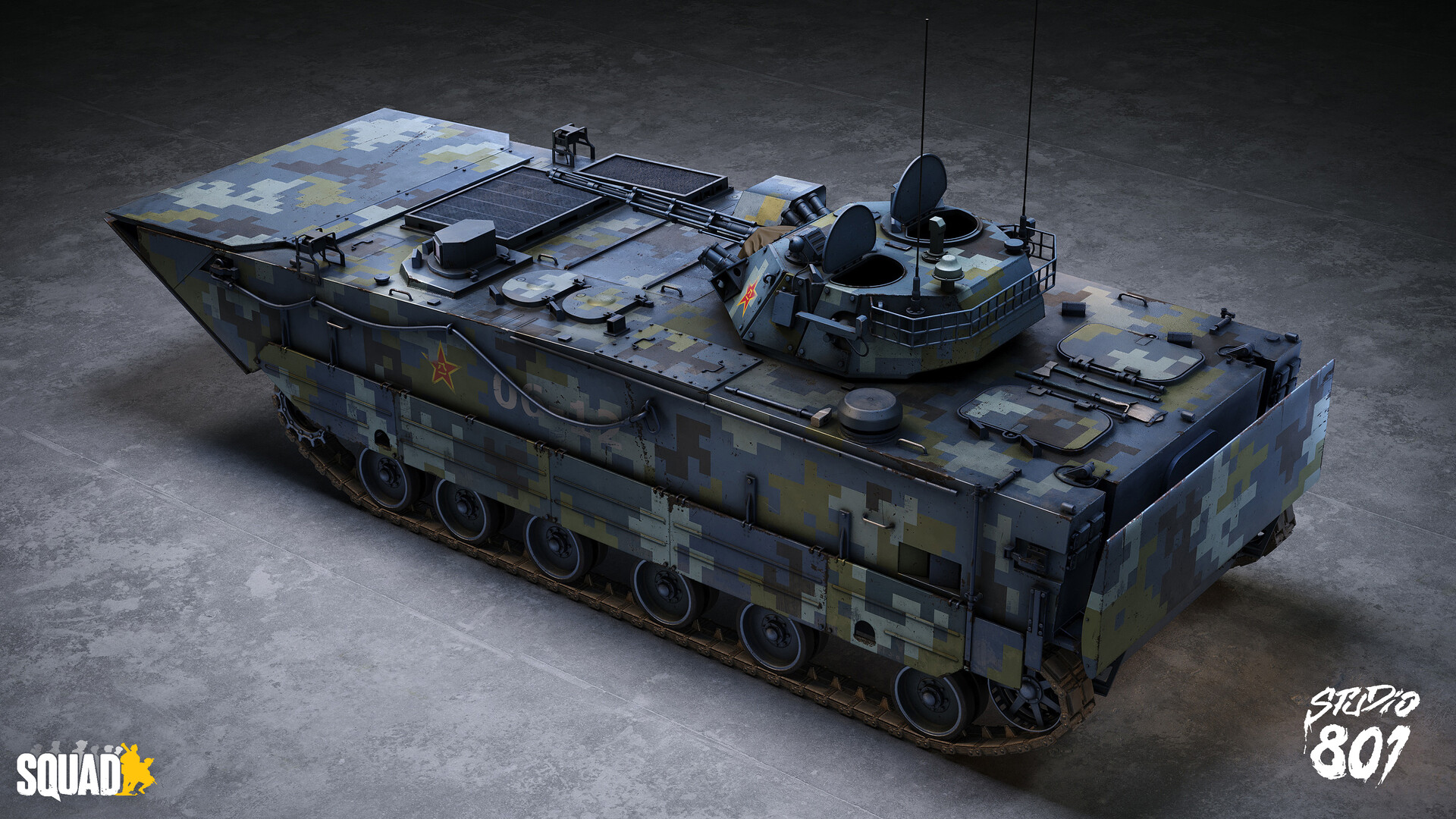 Game Development - Tank ZBD_2000 | SQUAD