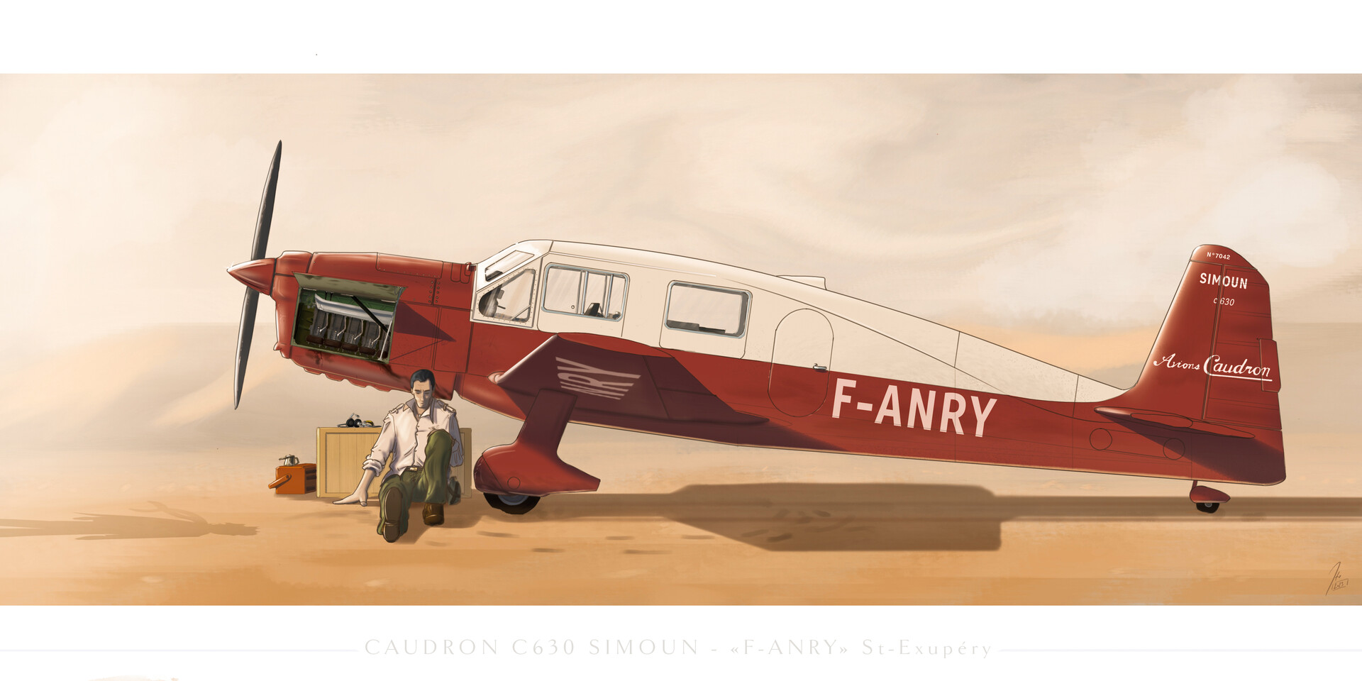 ArtStation - Aviation Cards