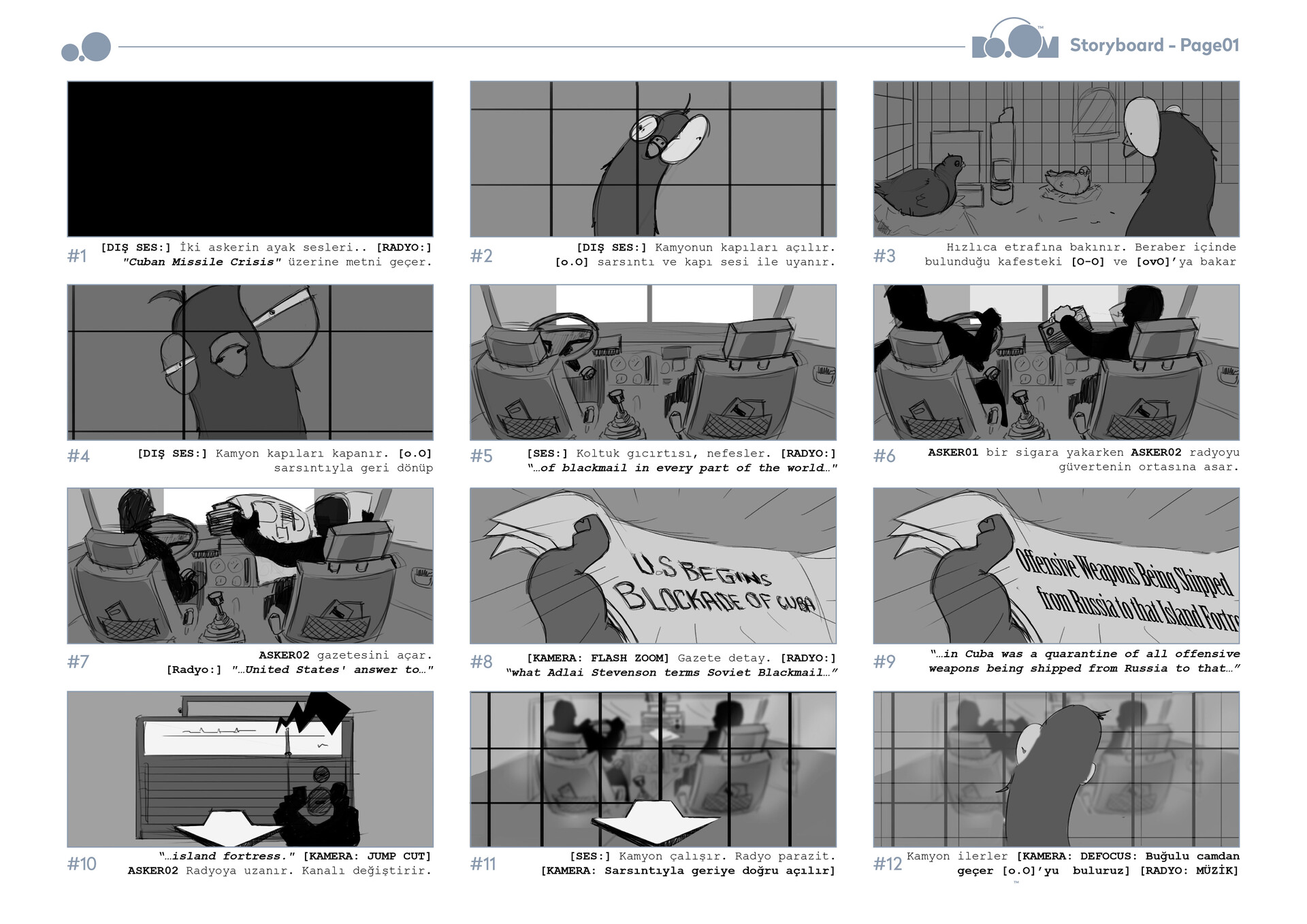 ArtStation - storyboard