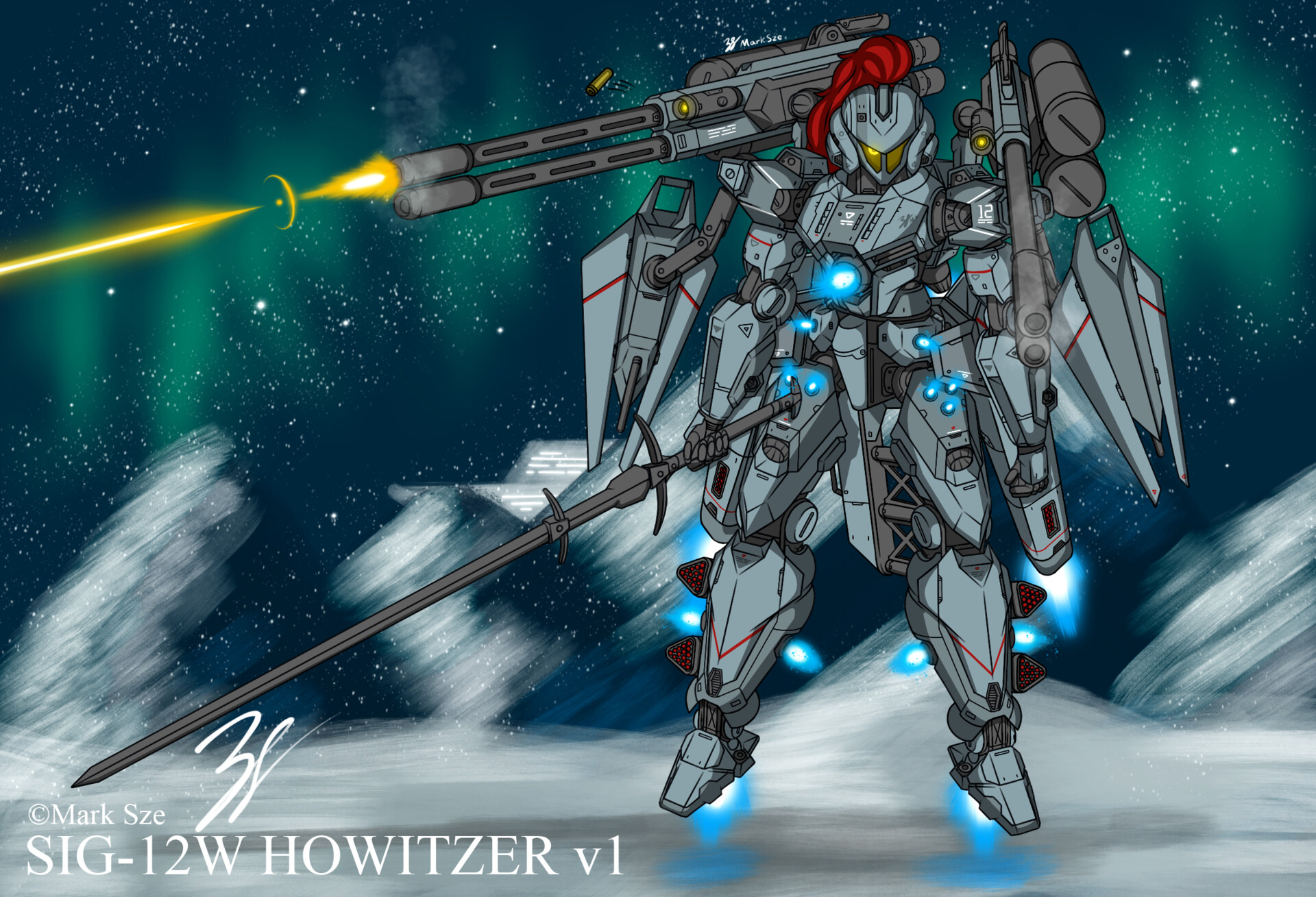 ArtStation - SIG-12W Howitzer v1