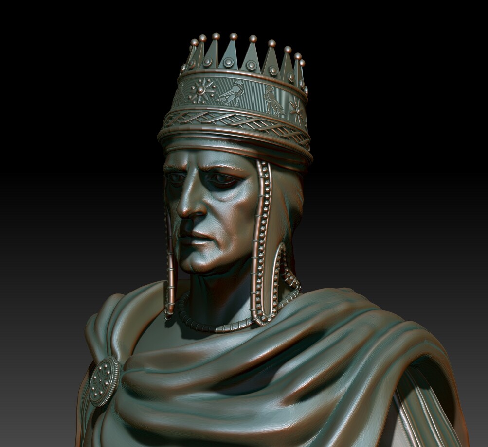 ArtStation - Tigran The Great sculpt