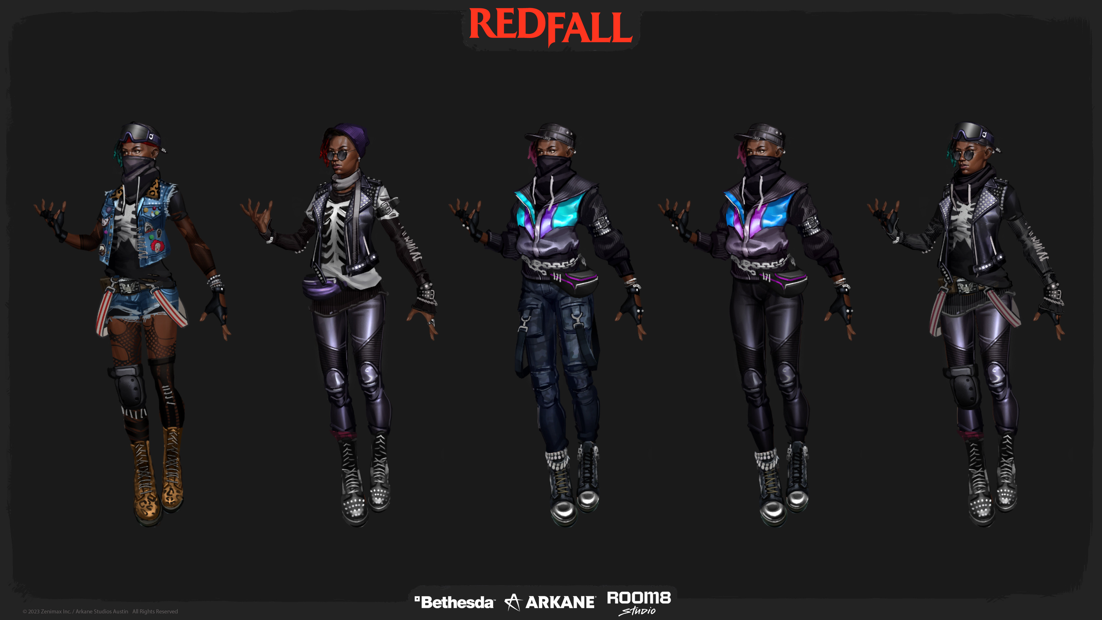 Room 8 Studio - Portfolio - Character Concept Art (Redfall)