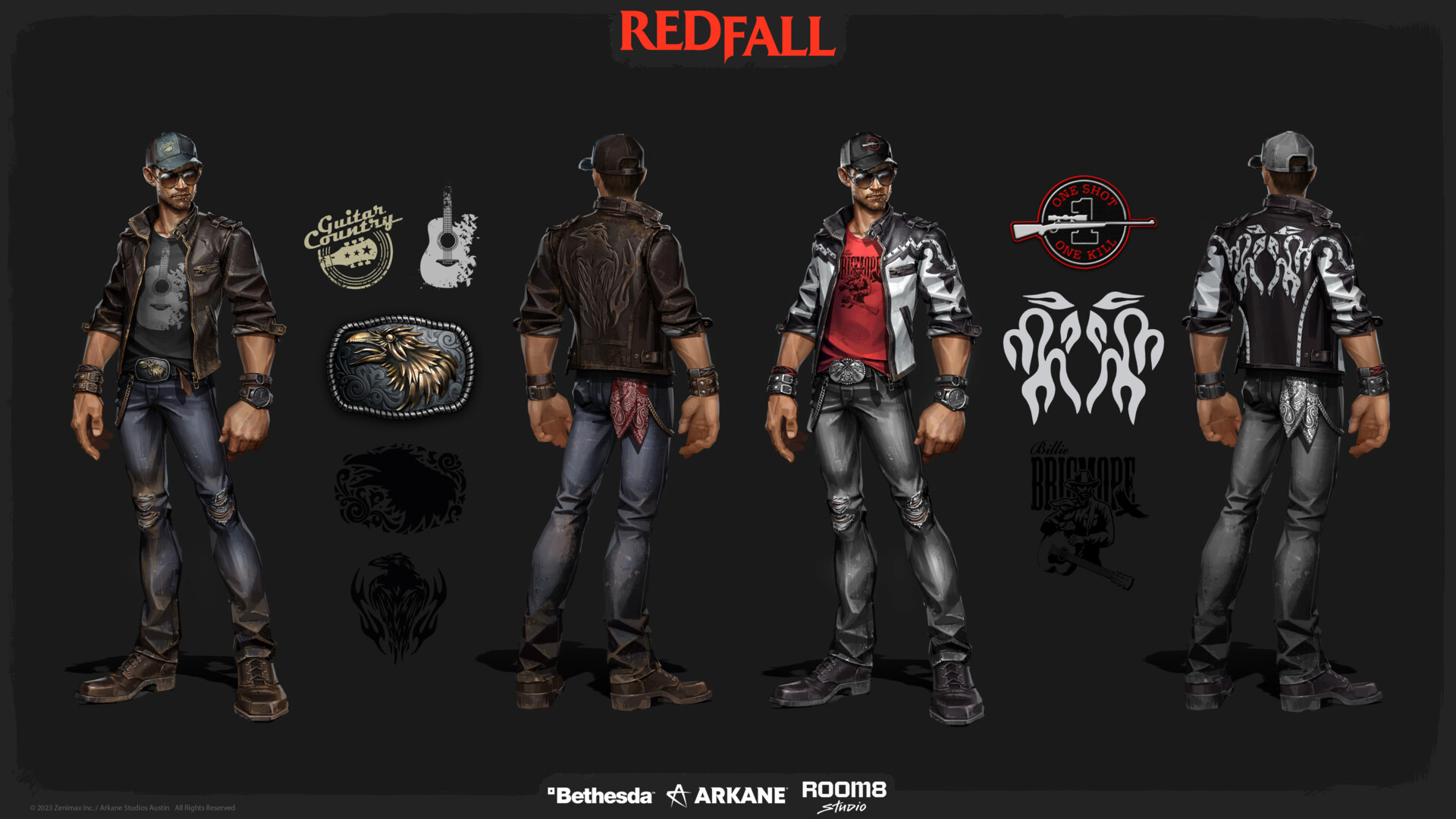 Room 8 Studio - Portfolio - Character Concept Art (Redfall)