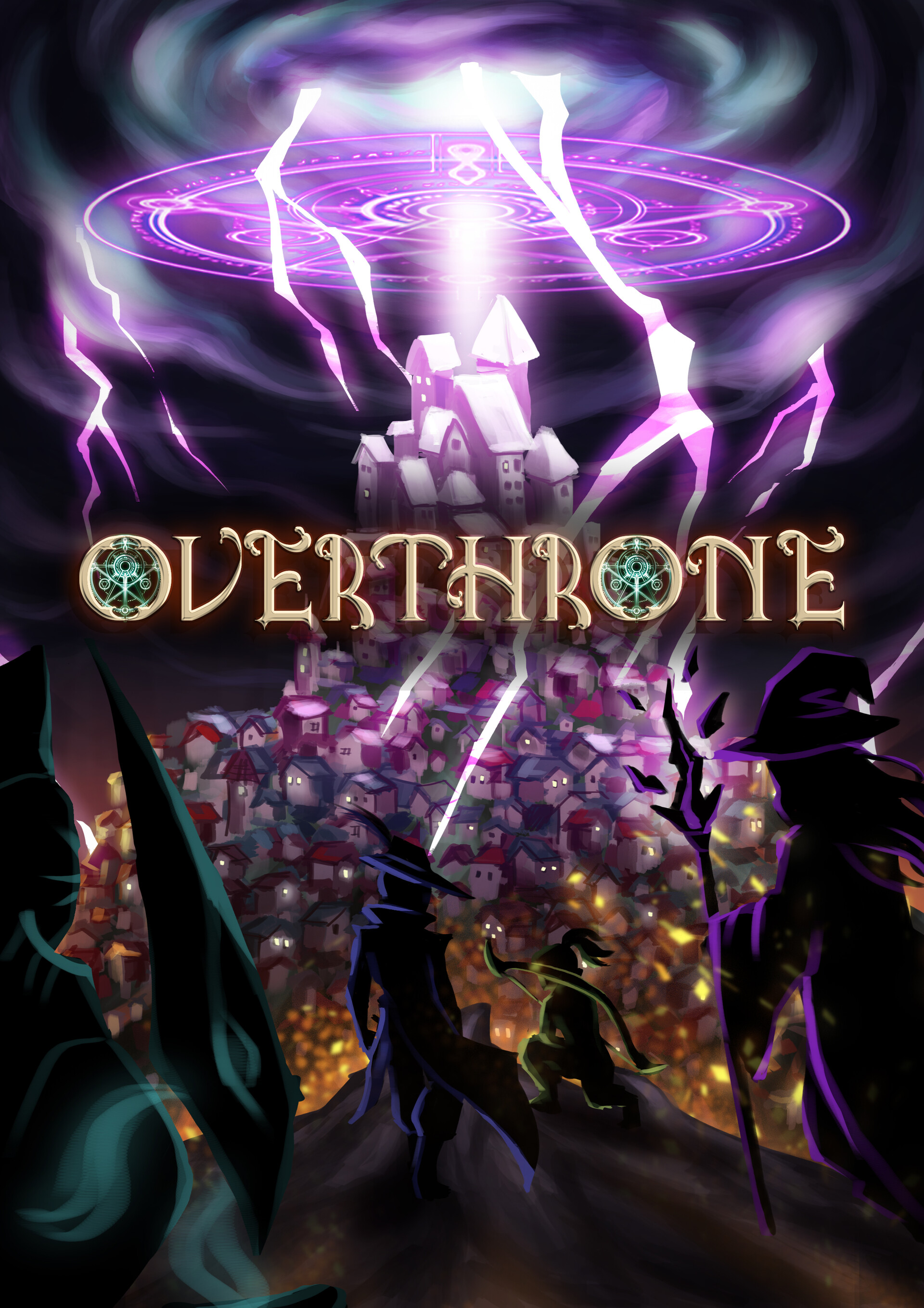 ArtStation - OverThrone Key Art and Main Menu Art