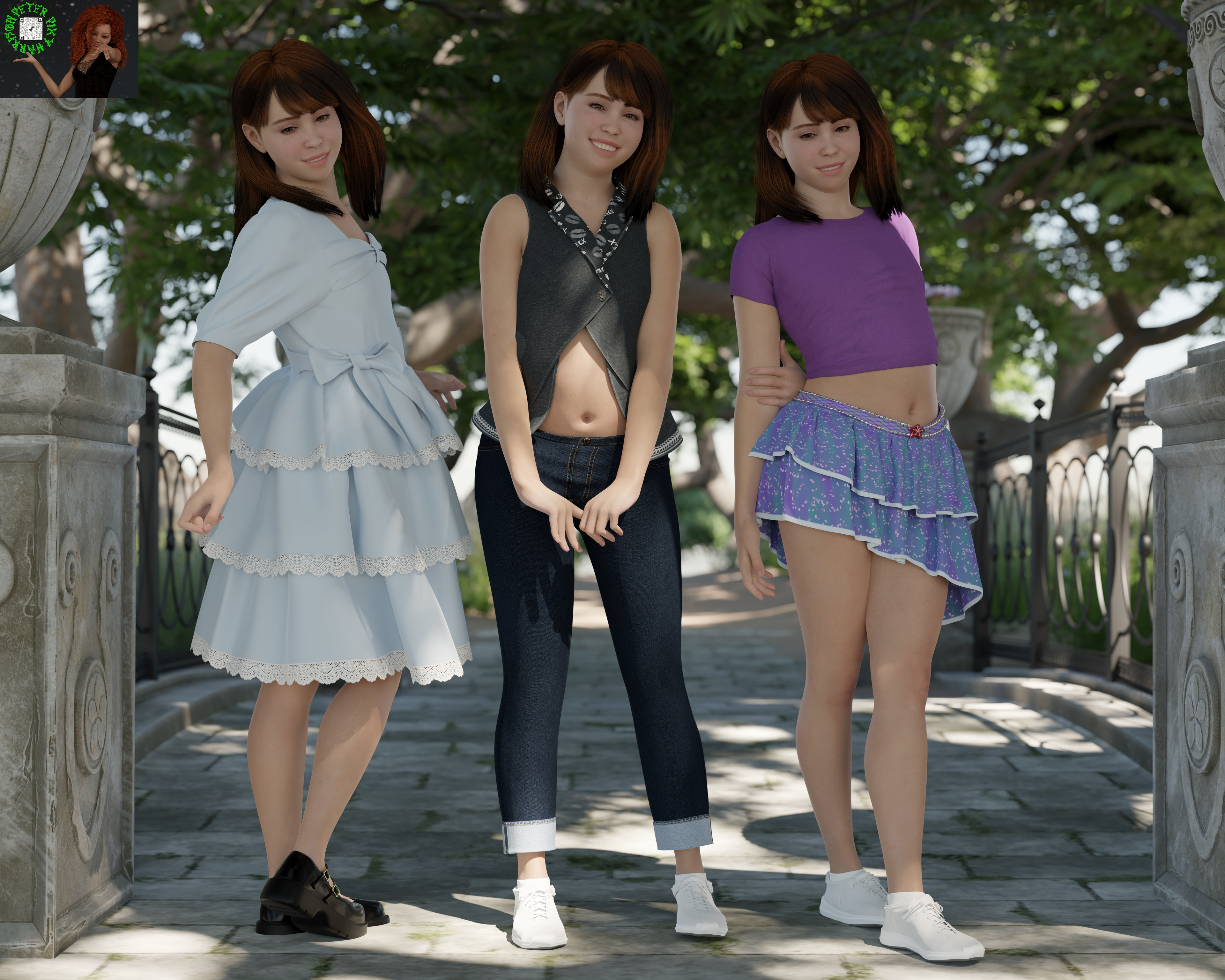 Peter Pixy Harrison - Character Design - Roxy