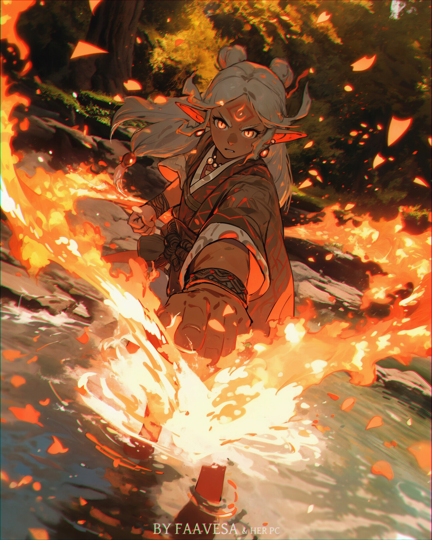ArtStation - Fire arrow