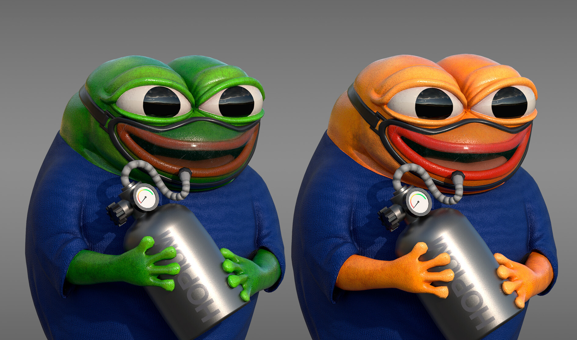 ArtStation - Hopium Pepe