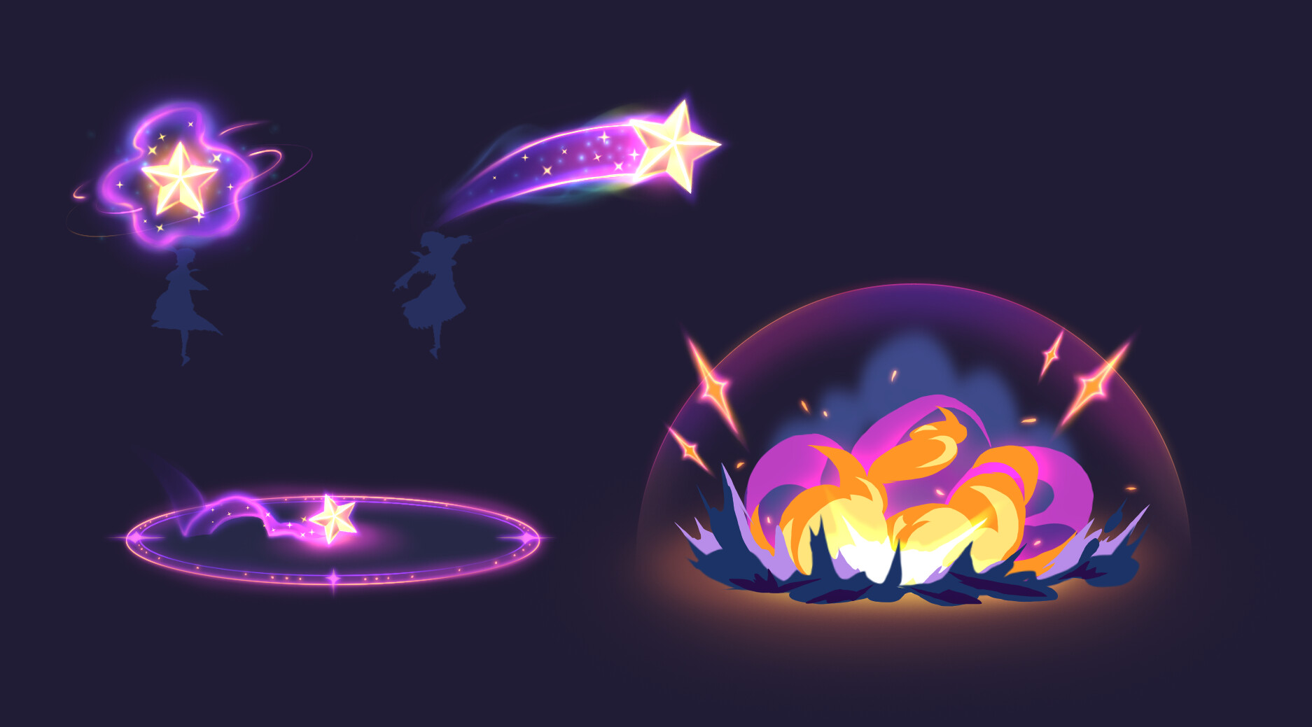 ArtStation - VFX Sketch - Star Explosion VFX