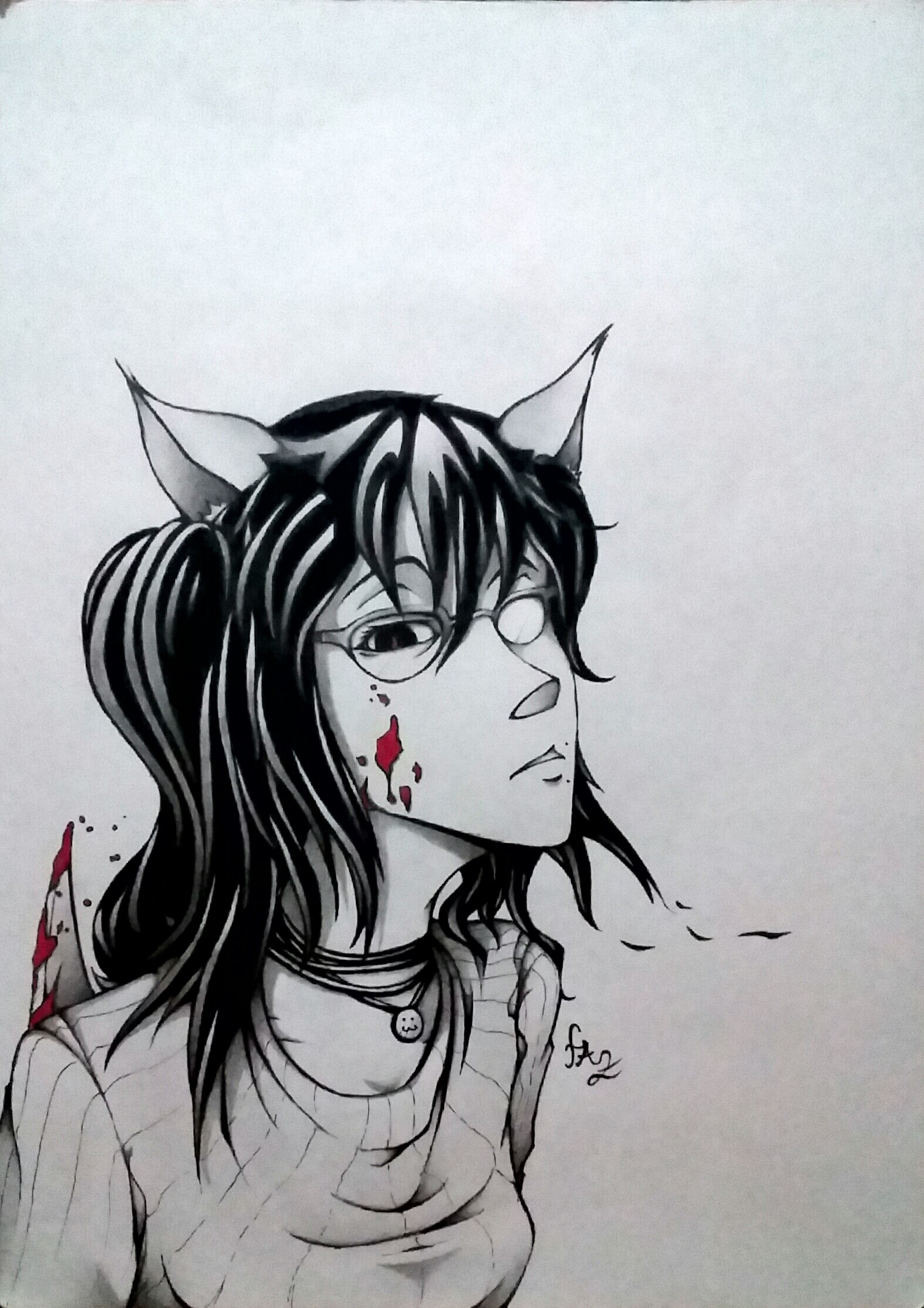 ArtStation - Psycho Cat Girl