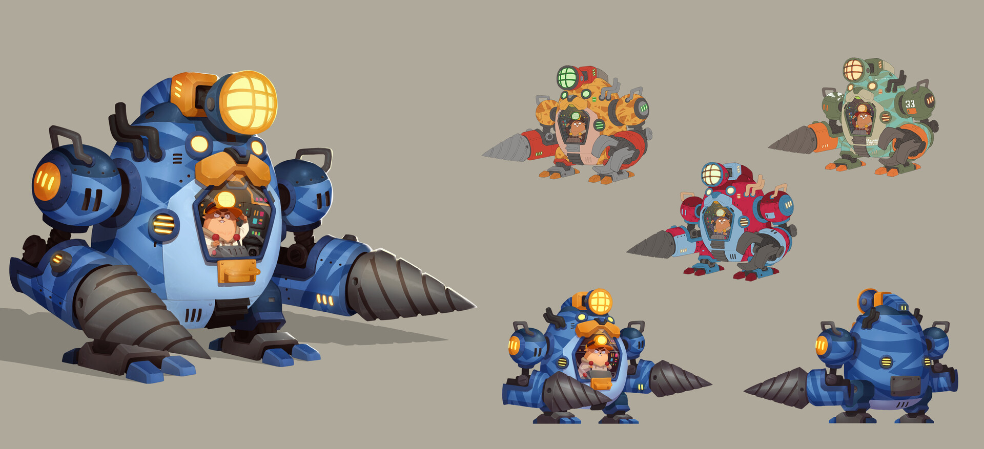 ArtStation - Creature design works 2019