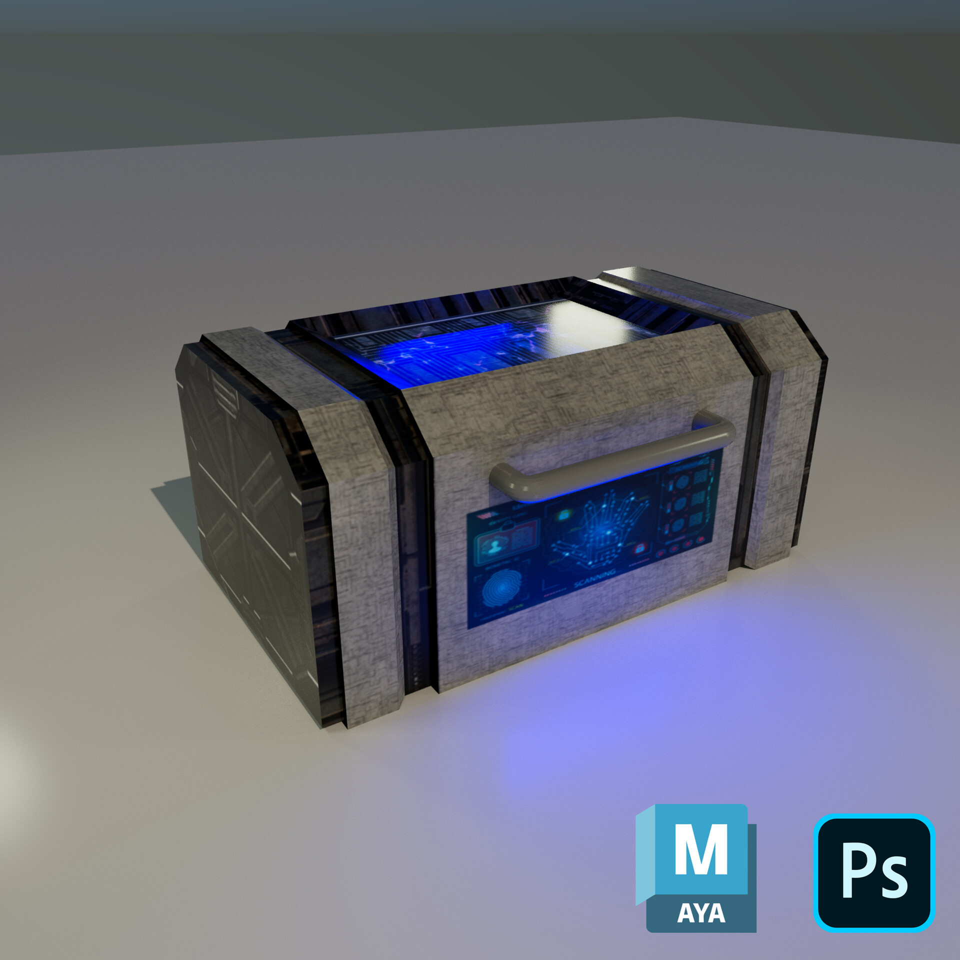 ArtStation - Sci-fi Crate