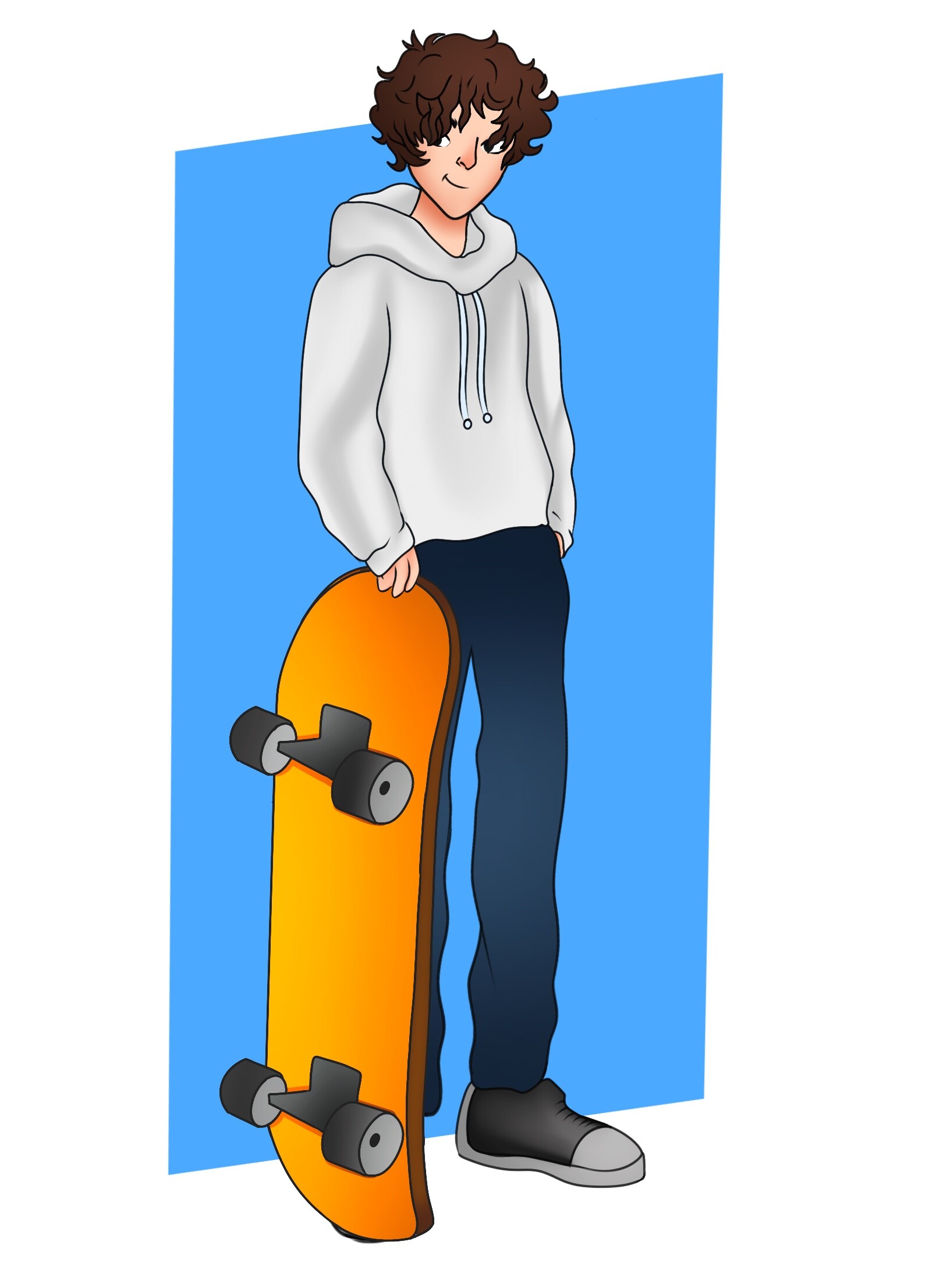 ArtStation - Skating guy