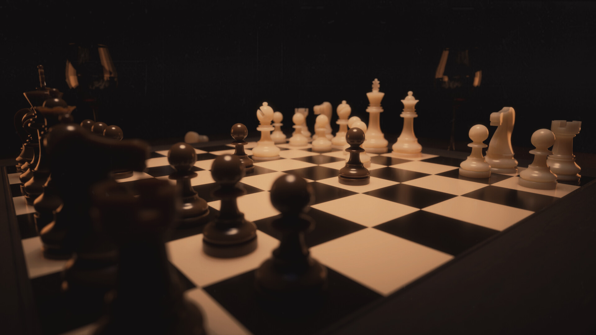 ArtStation - Chess Board Render