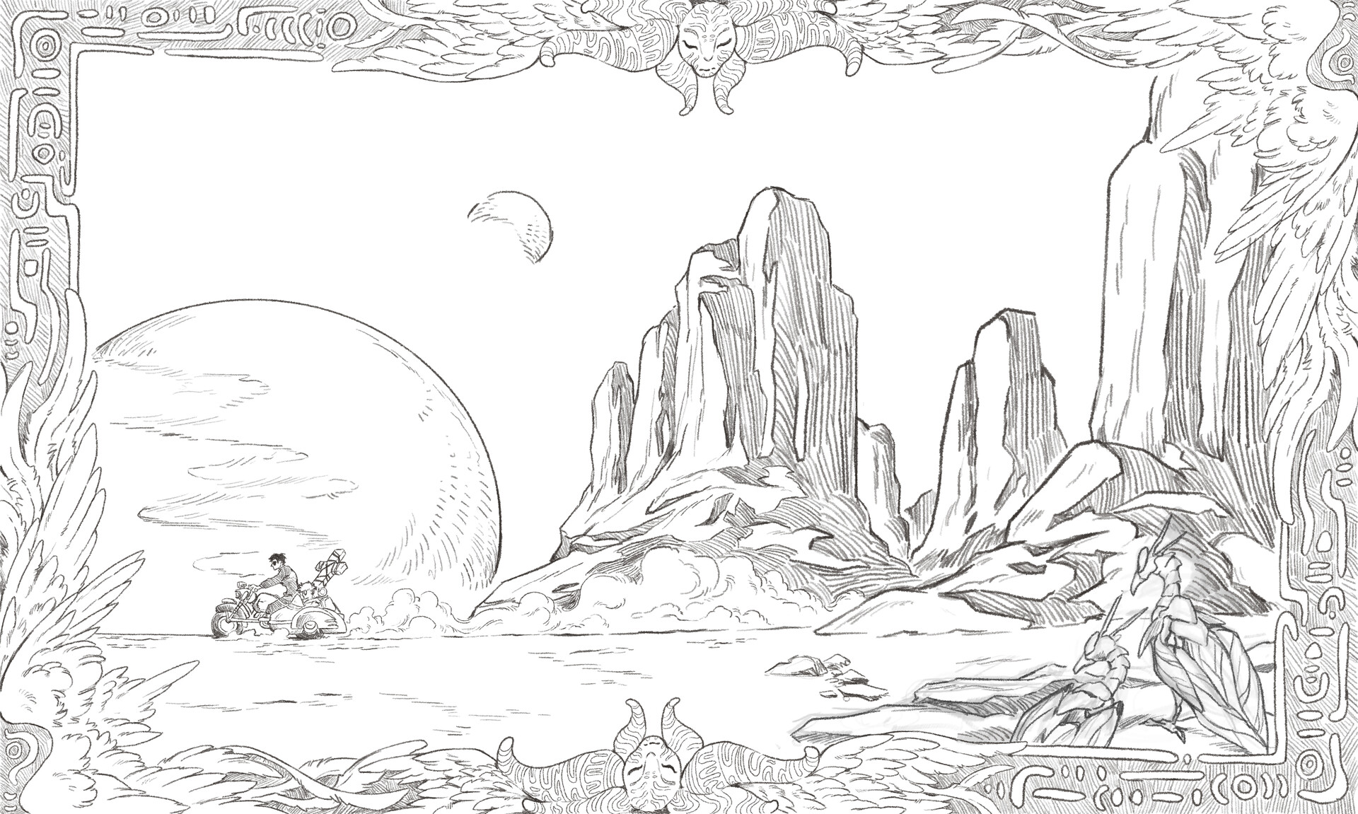 Fernanda Adami - Midday x Sunset x Nightime Fanarts