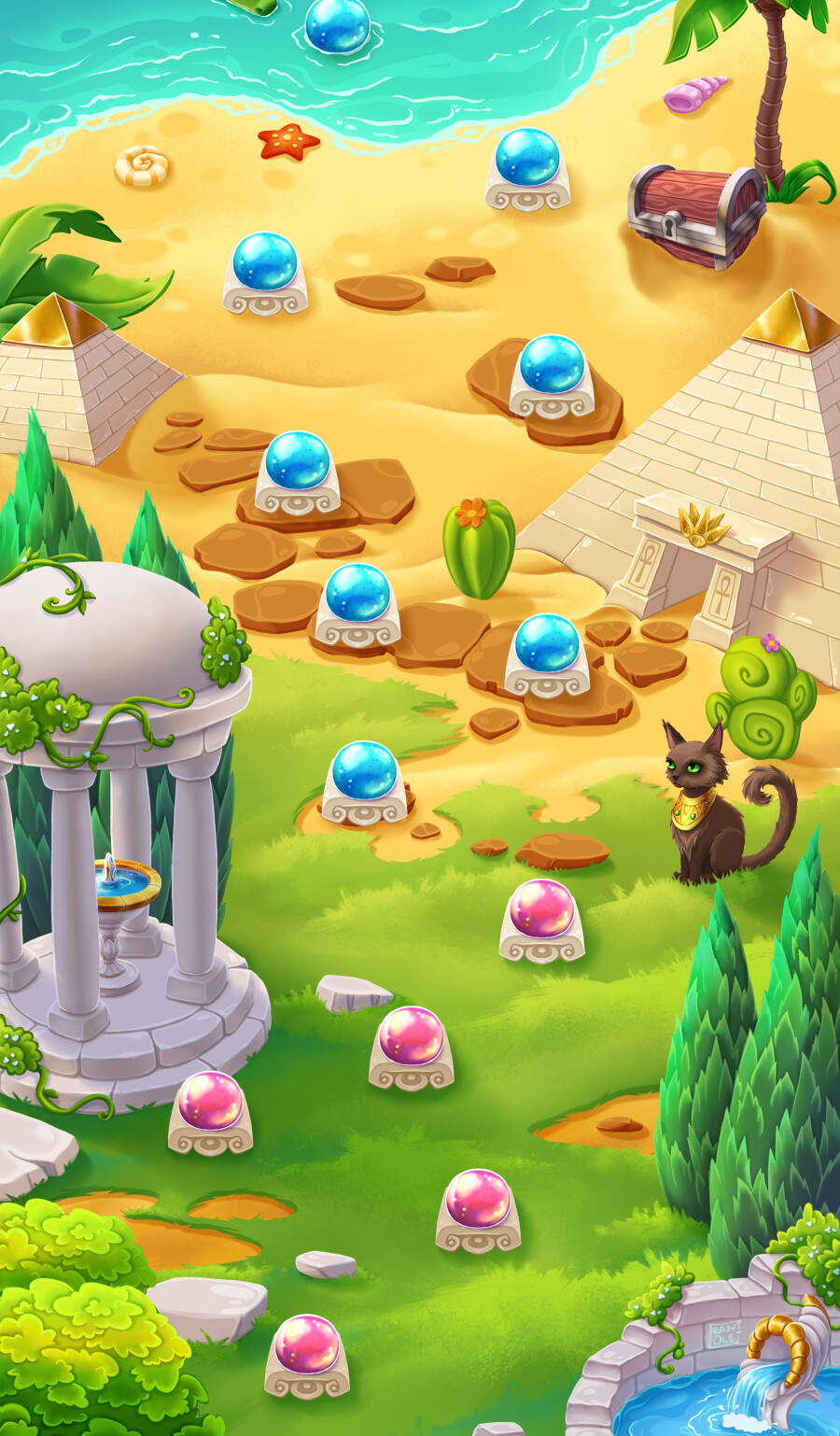 Kseniya Dol - Background map