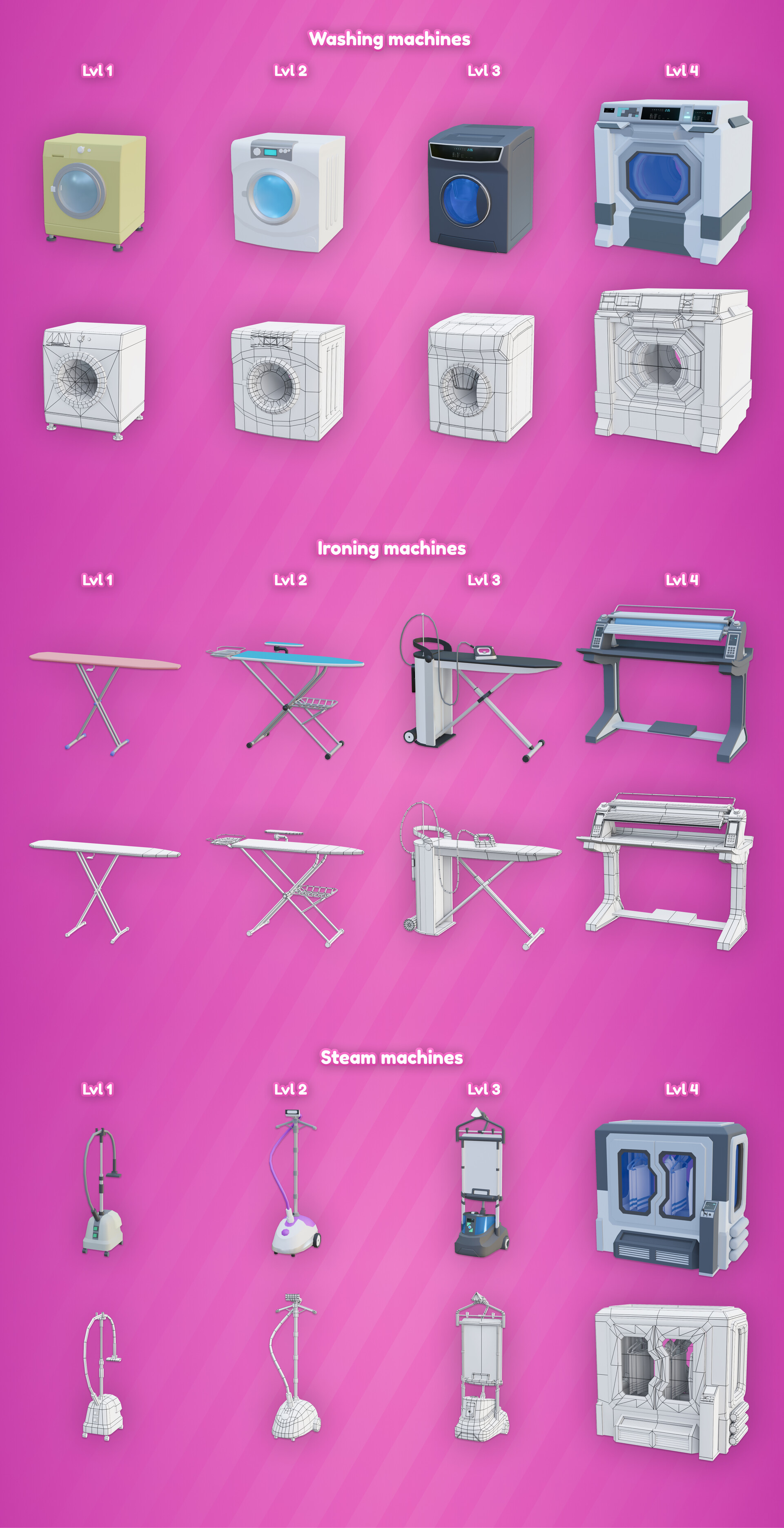 Robert Kolbaya - Clean House 3D | Hypercasual Game Art