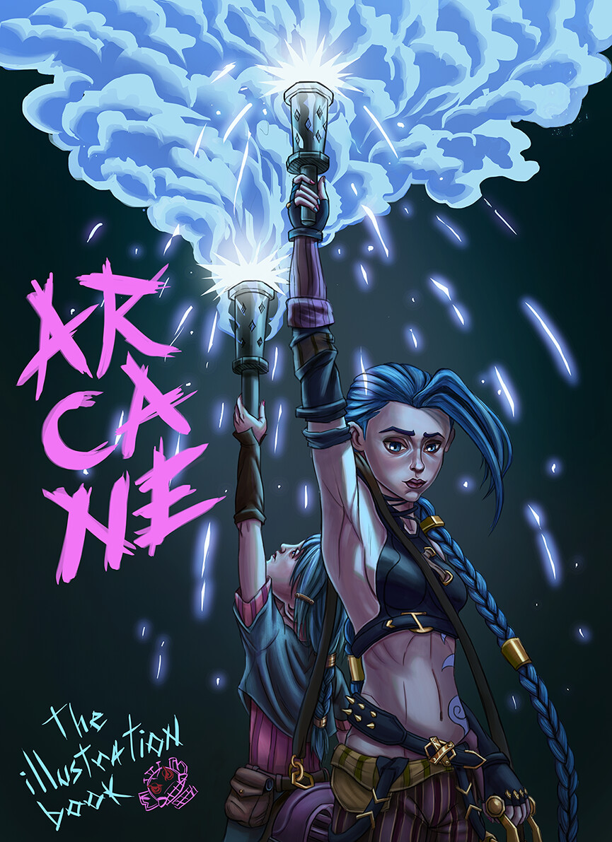 ArtStation - Book Cover - Arcane