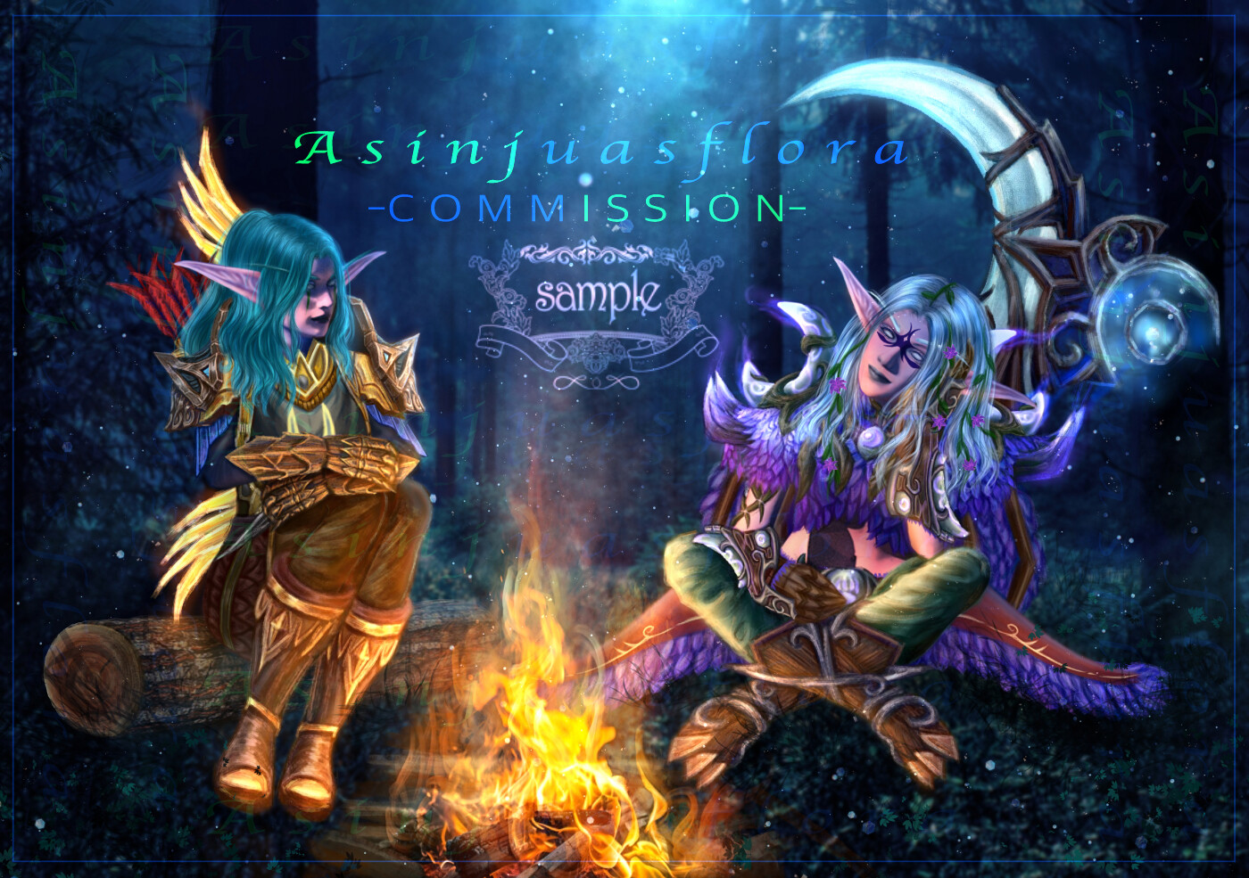 ArtStation - World of Warcraft WoW OC commission