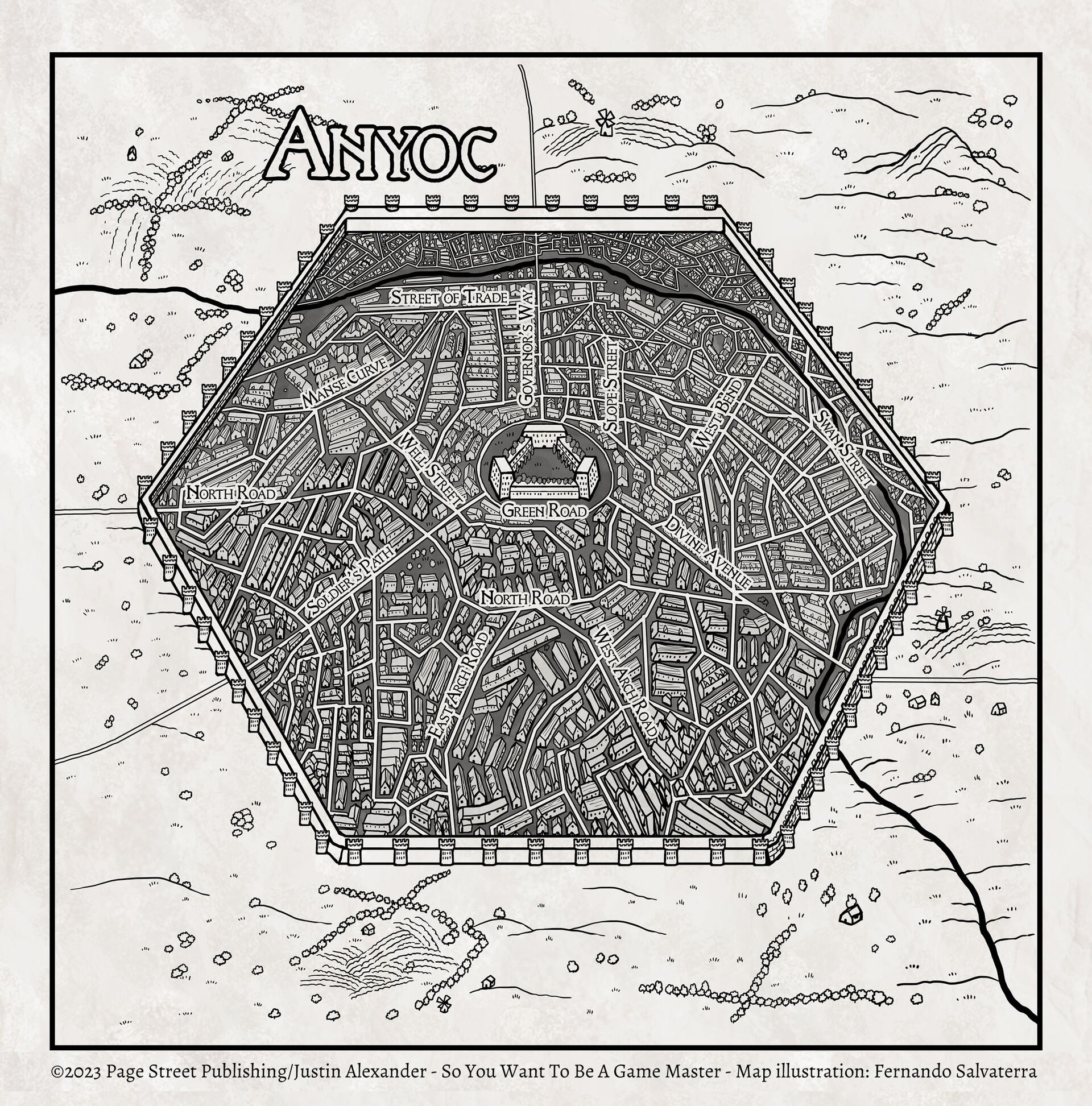ArtStation - Map Commission Set