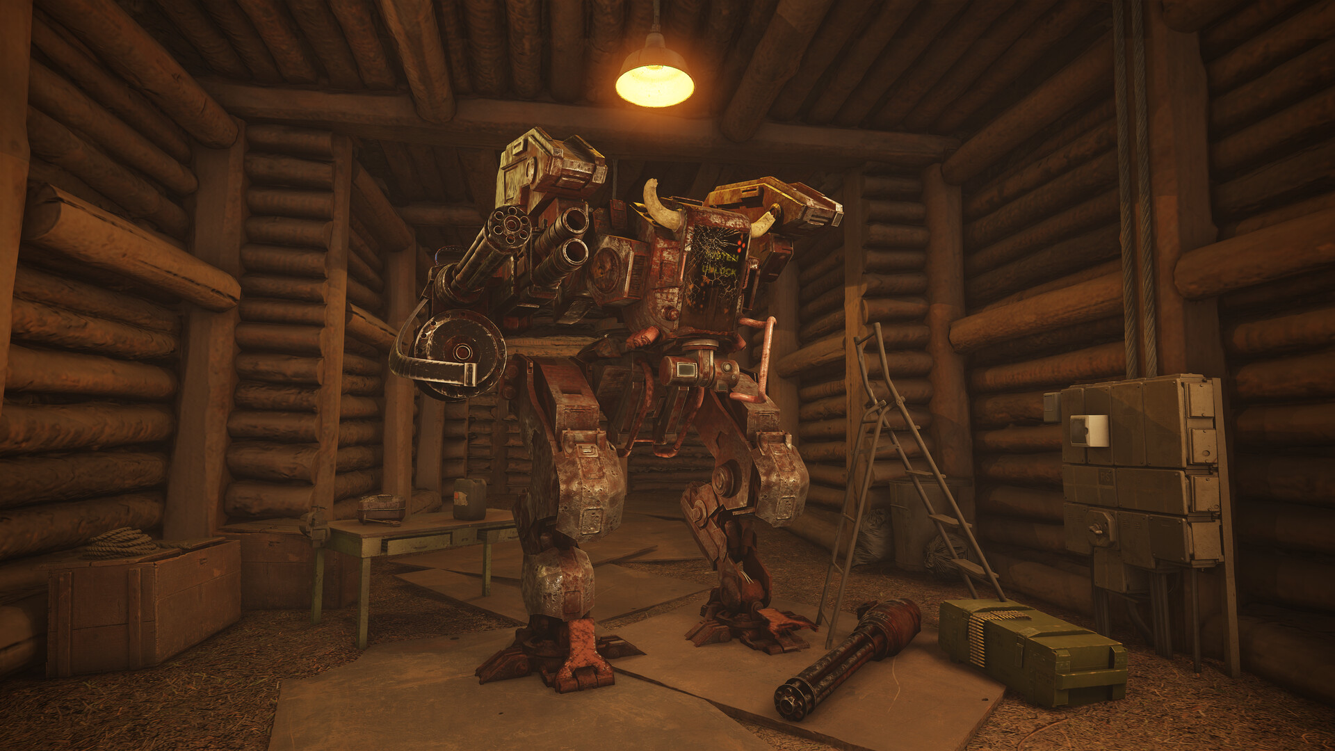 ArtStation - Rusty combat robot