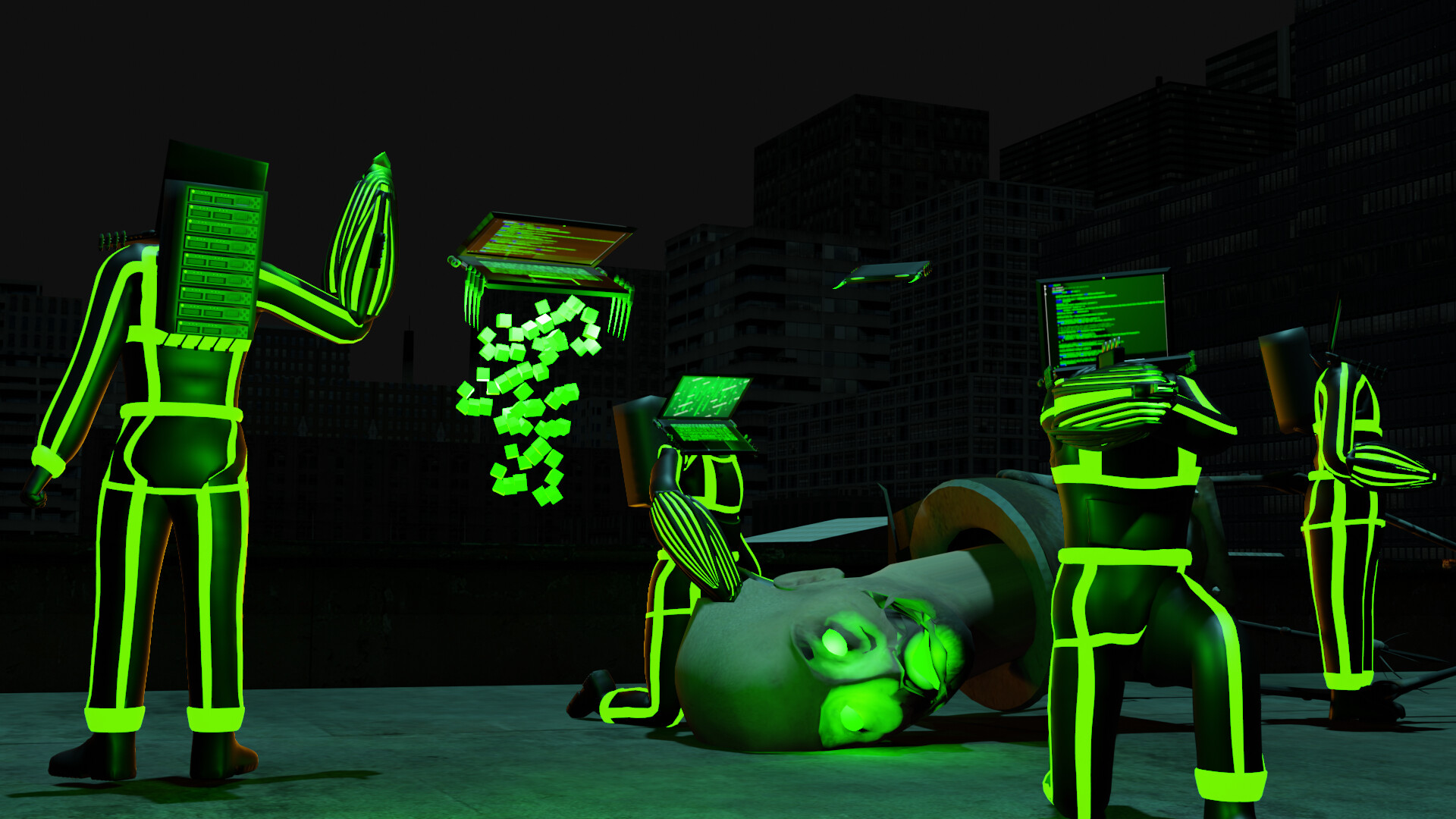 ArtStation - The Consoleman - Skibidi Toilet Fan-faction