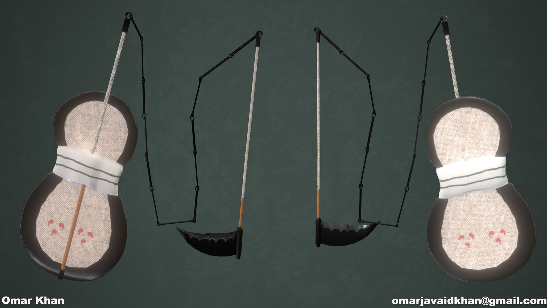 ArtStation - Madara Uchiha Ganbai and Scythe (Naruto)