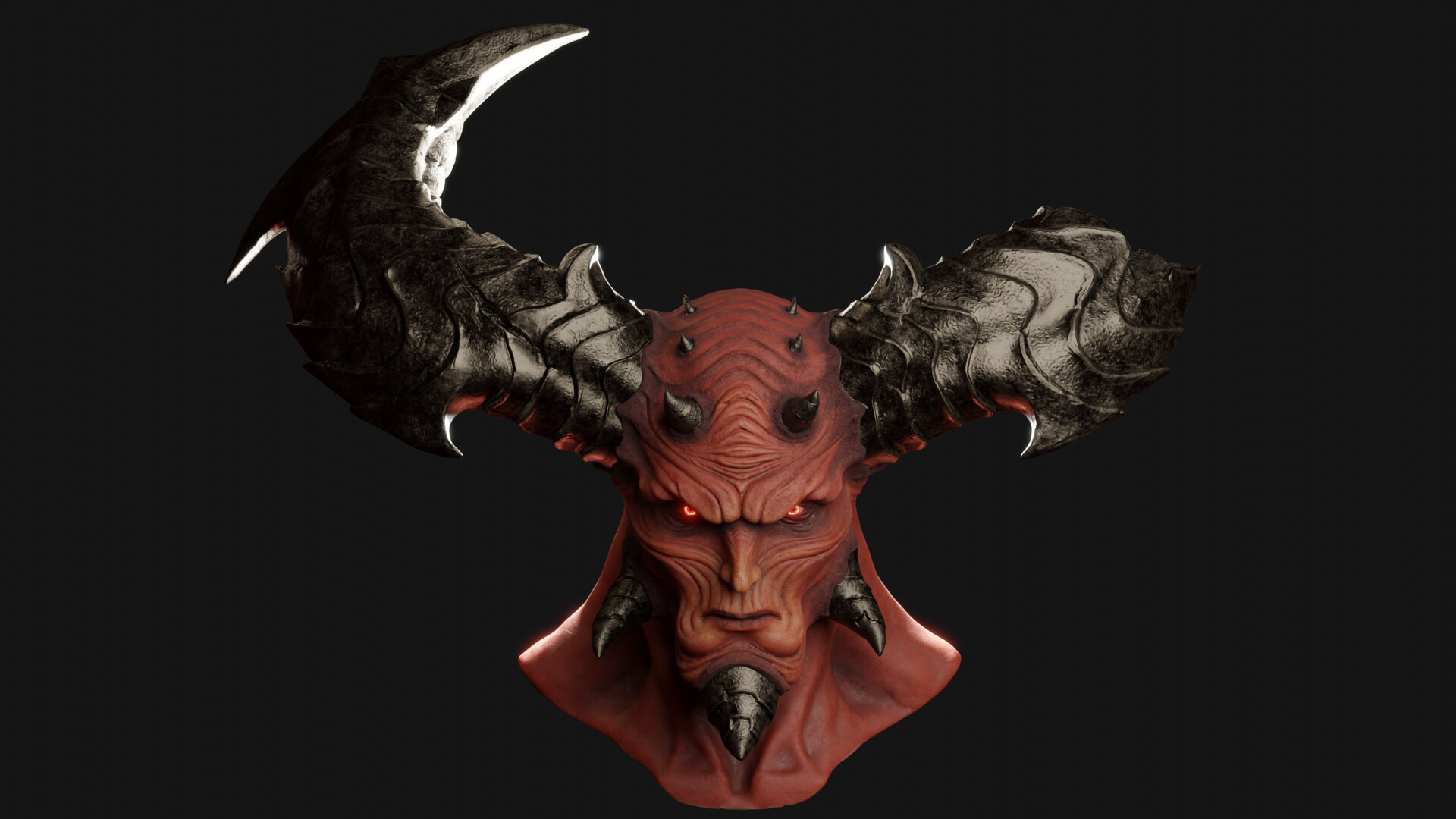 ArtStation - Demon Head