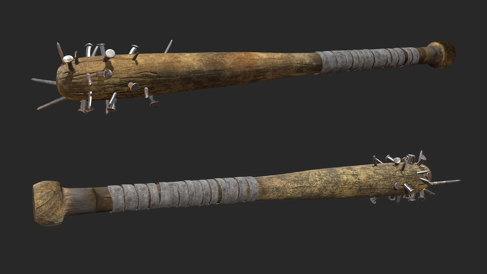 Rithwik - Baseball bat with spikes